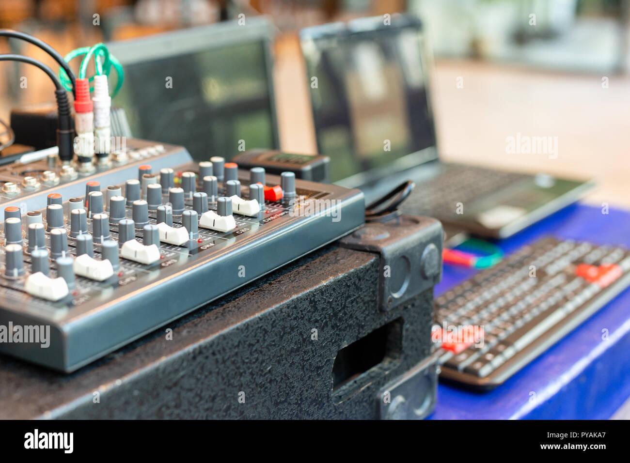 Equalizer board hi-res stock photography and images - Alamy