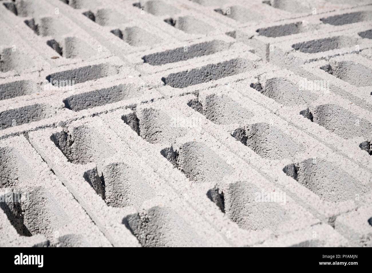 Concrete Bricks, Blocks Stock Photo - Alamy