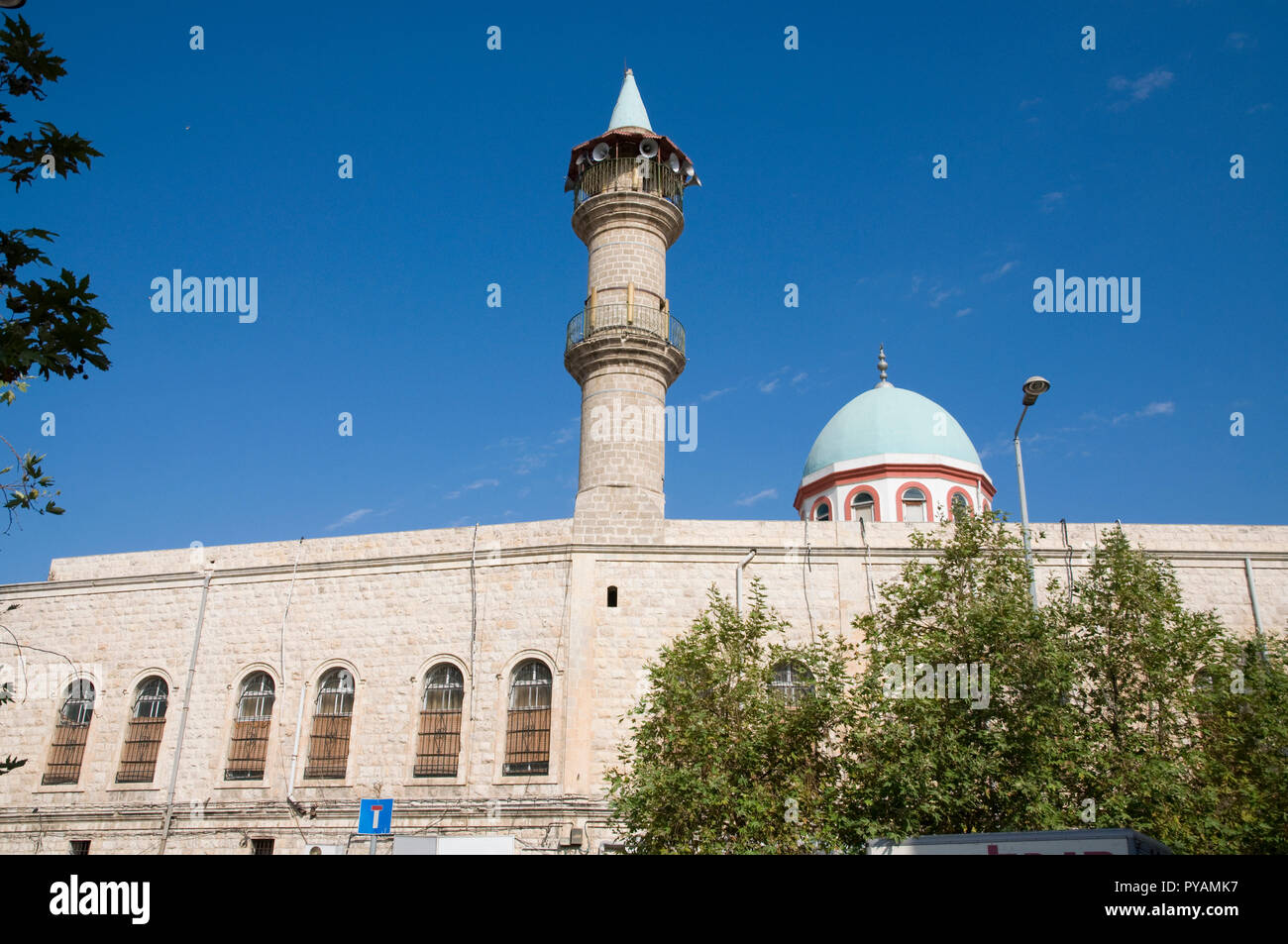 An old mosque in Haifa Stock Photo - Alamy