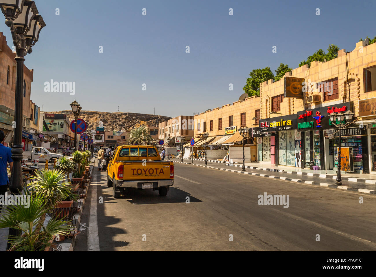 Sharm El Sheikh, Egypt. View of Old Town market Stock Photo - Alamy