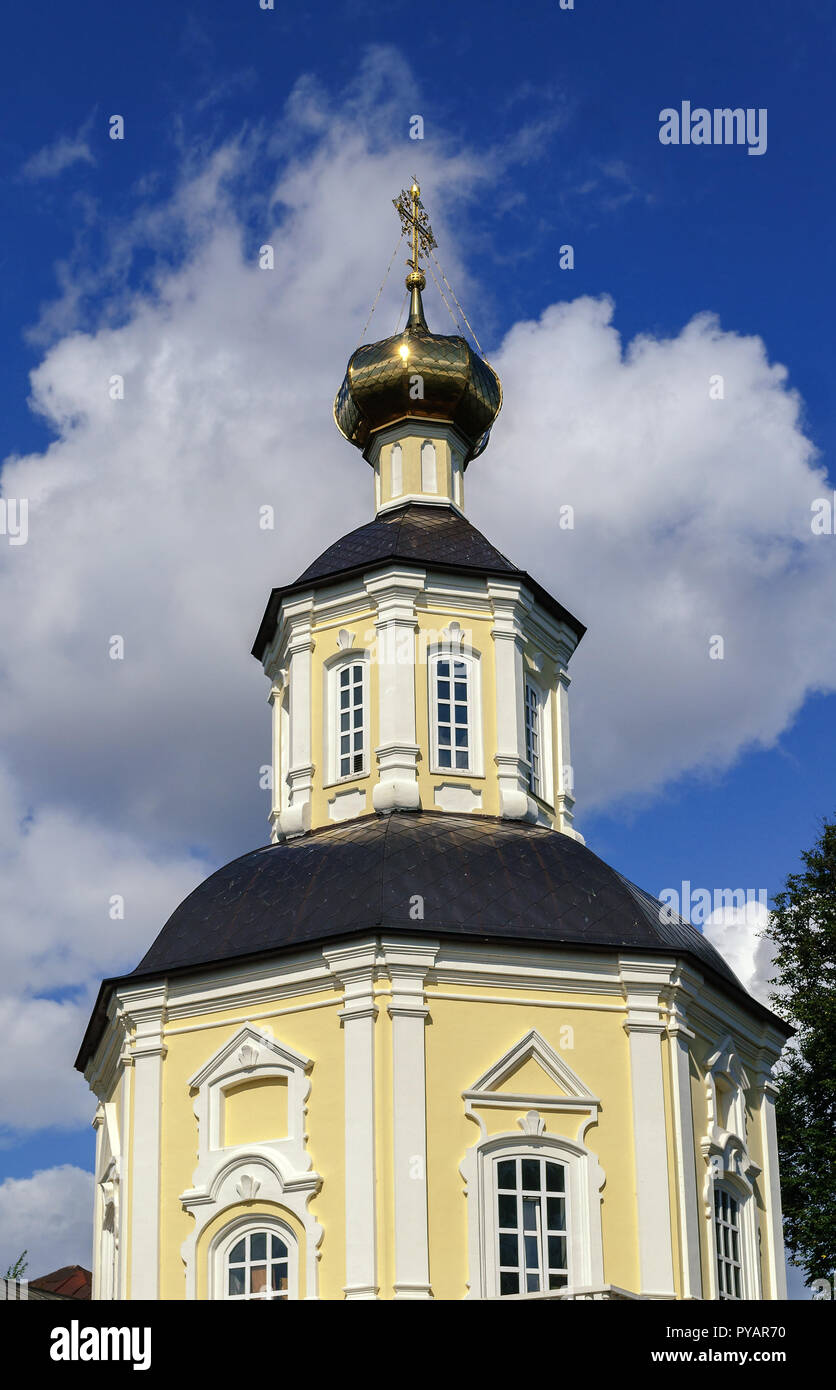 Church of St. John the Evangelist and St. Andrew in Ostashkov, Russia ...