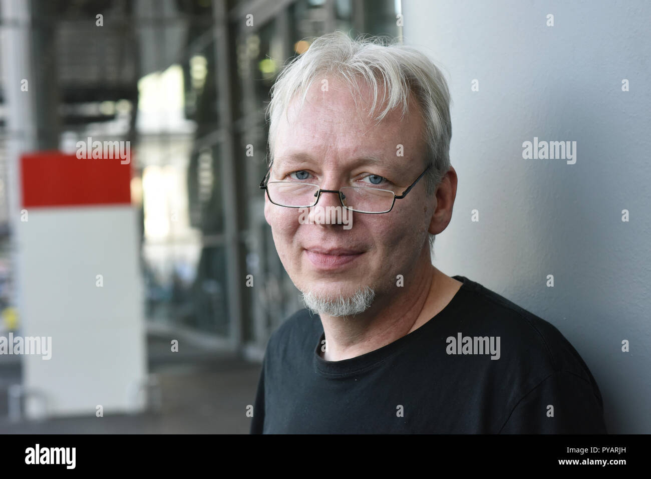 Martin Perscheid in October 2018 at the Frankfurt Book Fair. | usage ...