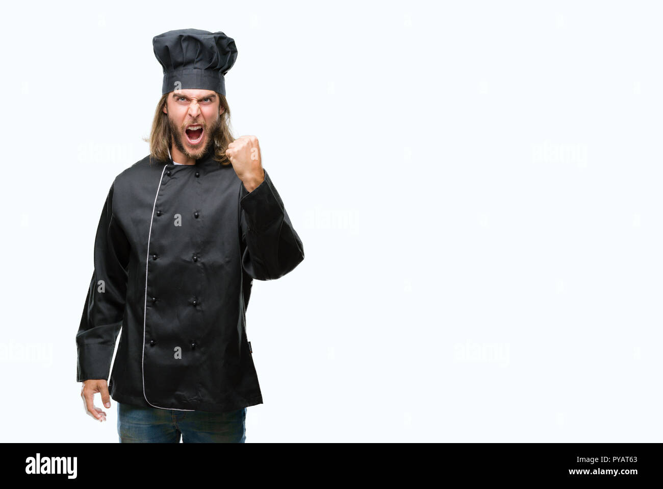 Angry chef restaurant Cut Out Stock Images & Pictures - Alamy