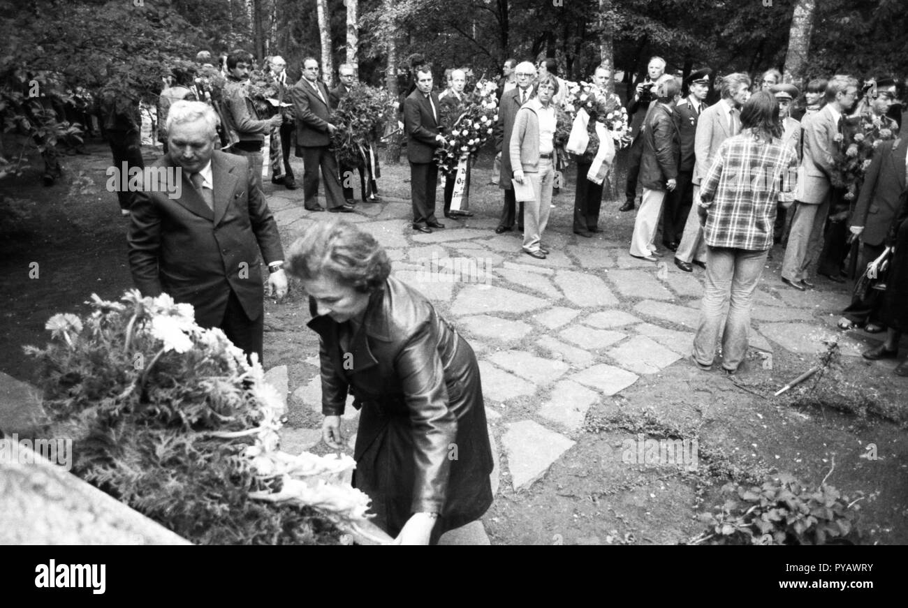 The traditional event "Flowers for Stukenbrock" on the anti-war day on ...