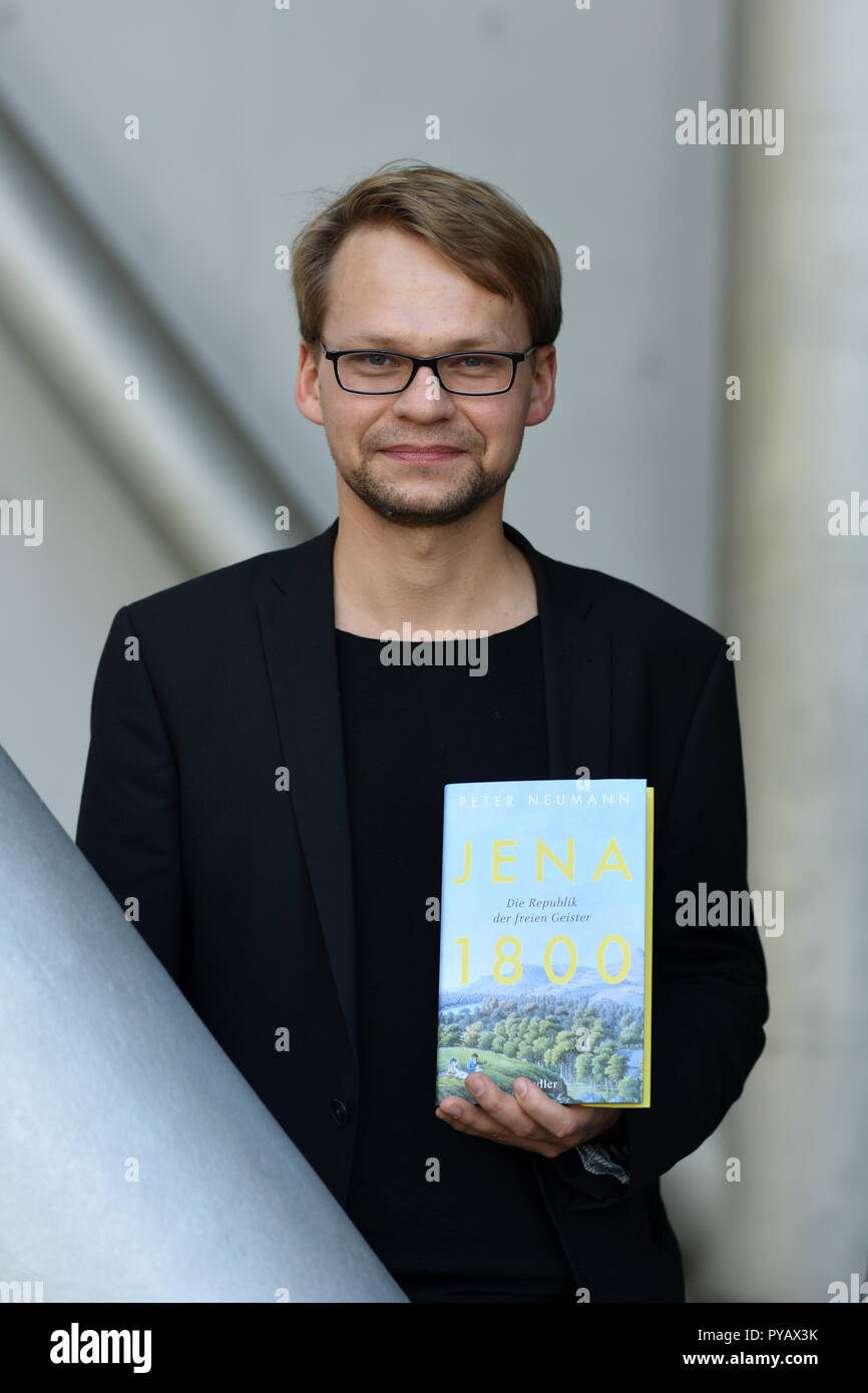 Peter Neumann in October 2018 at the Frankfurt Book Fair. | usage ...