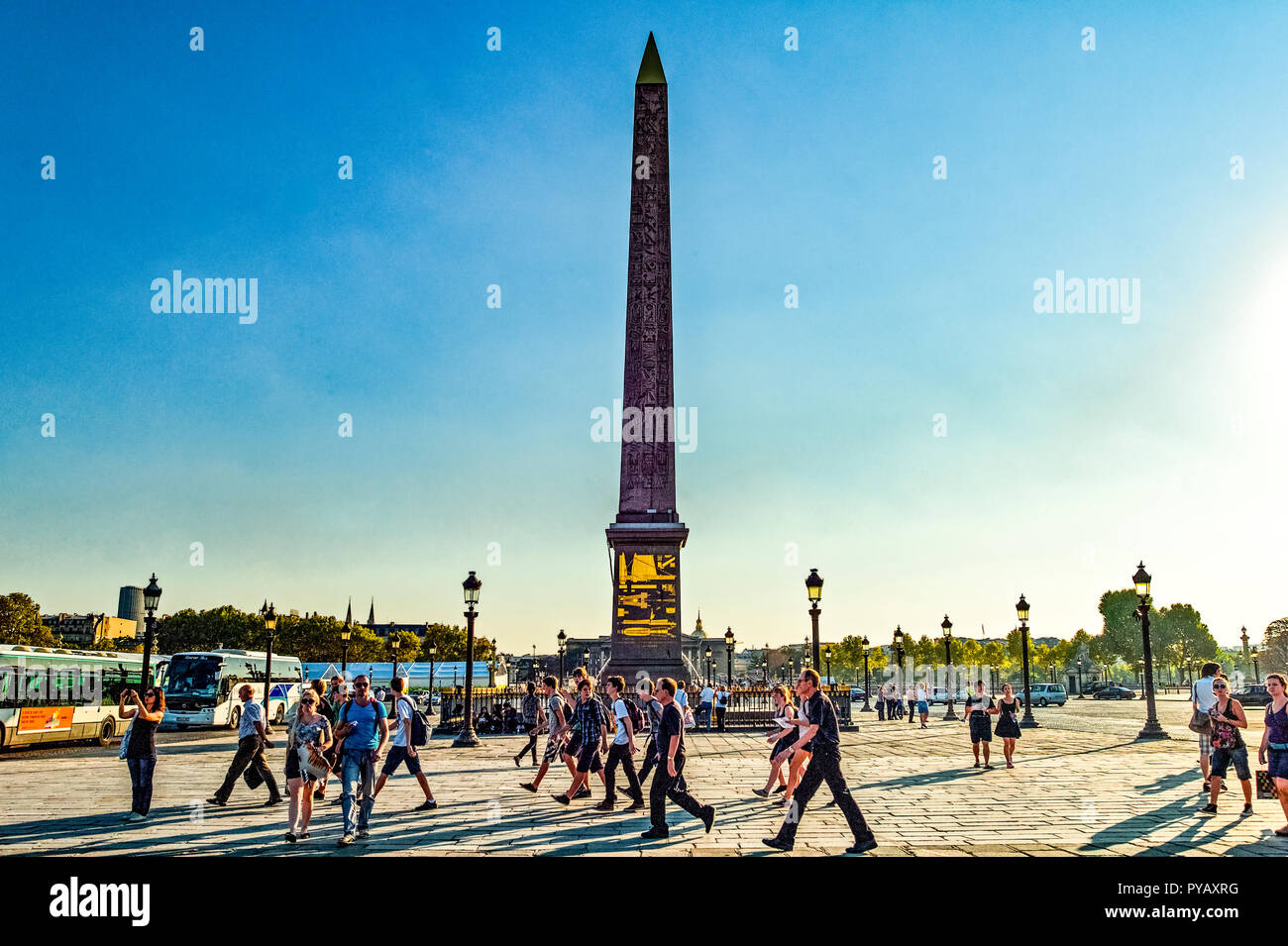 Obelisk paris hi-res stock photography and images - Alamy