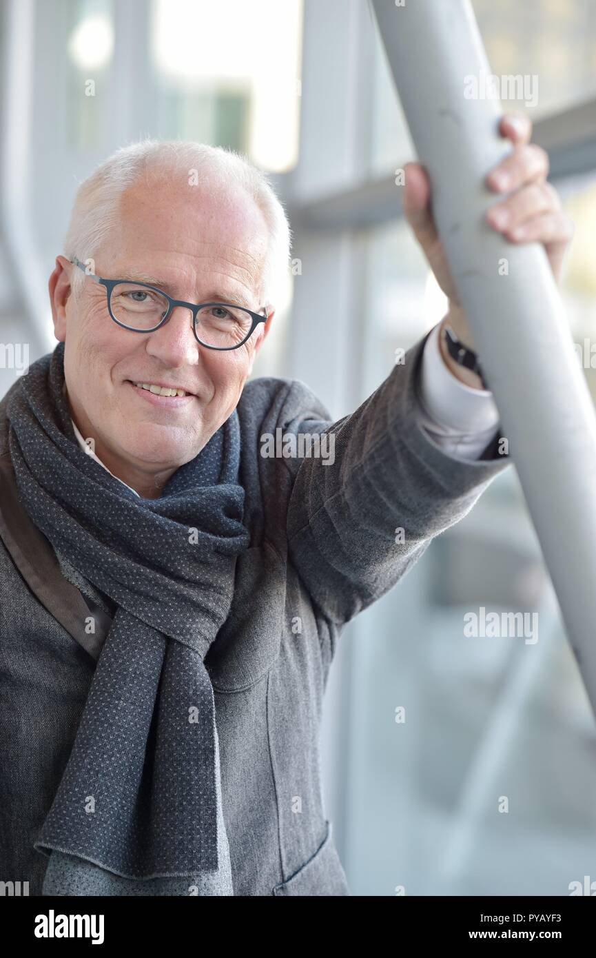 Hans-Peter Martin in October 2018 at the Frankfurt Book Fair. | usage worldwide Stock Photo - Alamy