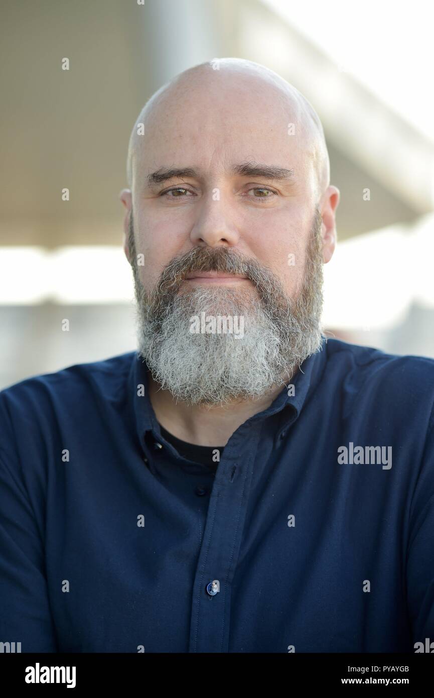 Raymond Unger in October 2018 at the Frankfurt Book Fair. | usage ...