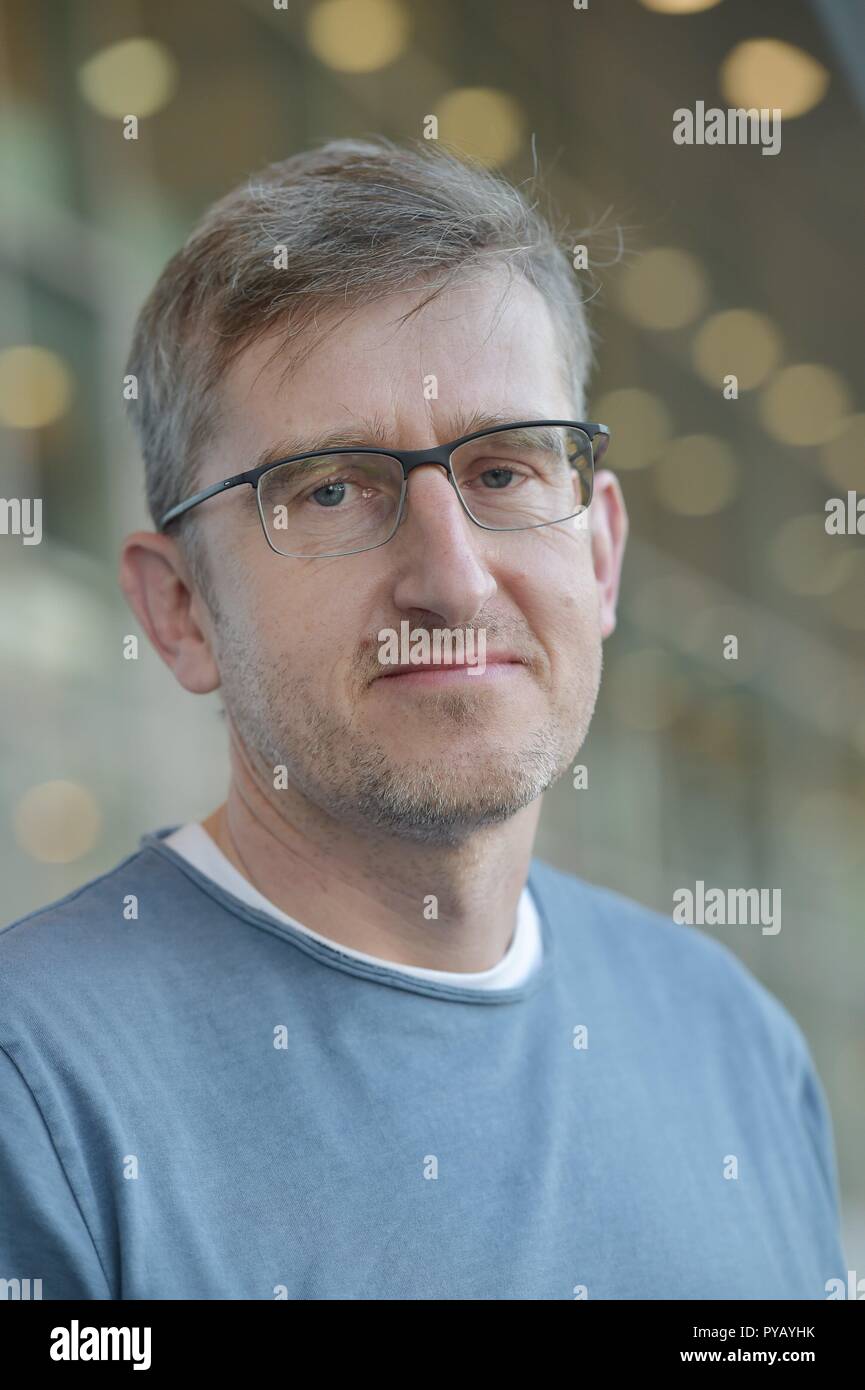 Phil Hubbe in October 2018 at the Frankfurt Book Fair. | usage ...