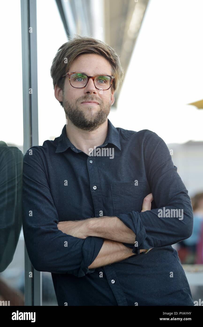 Thomas Hartmann in October 2018 at the Frankfurt Book Fair. | usage ...