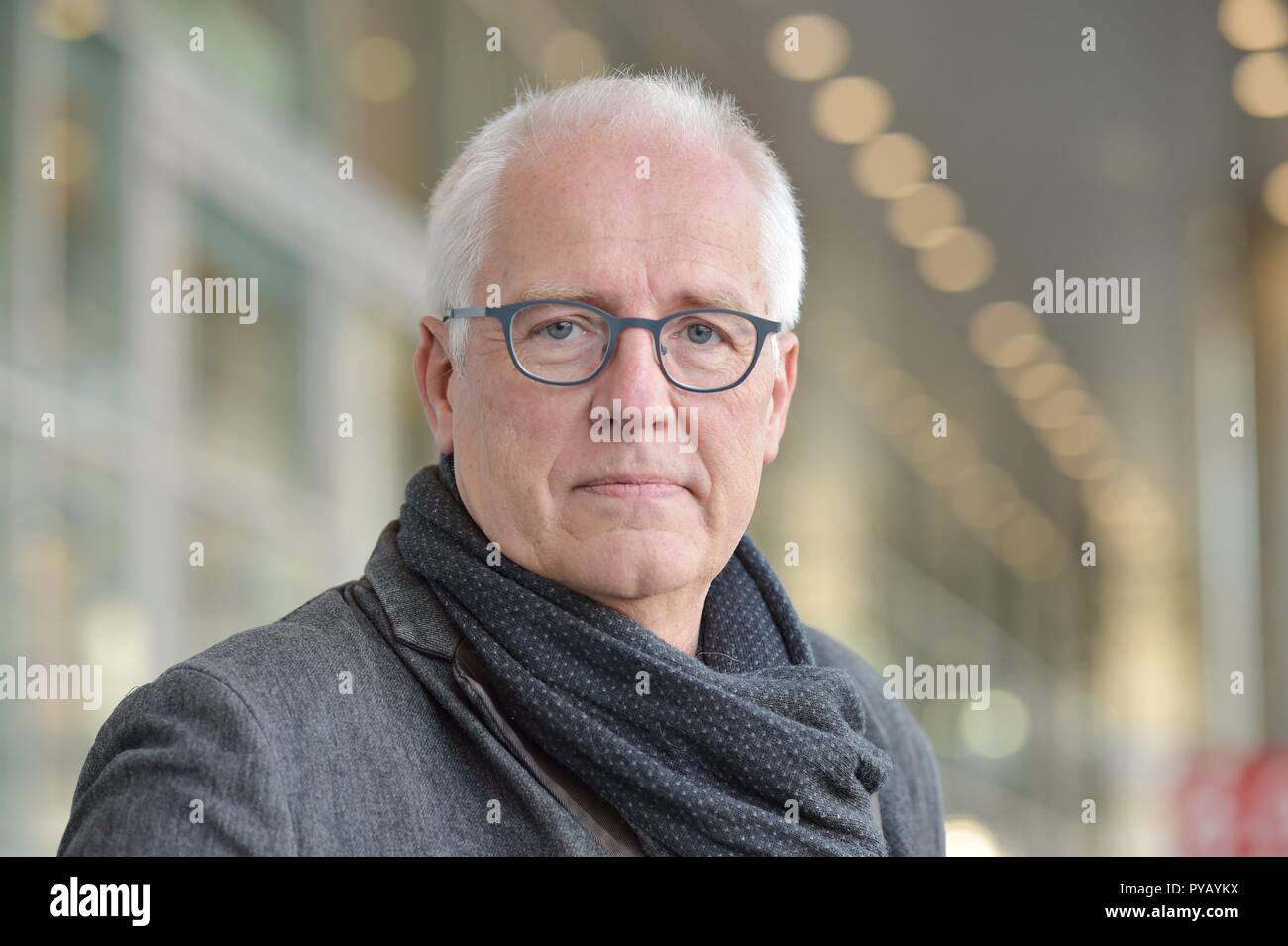 Hans-Peter Martin in October 2018 at the Frankfurt Book Fair. | usage ...