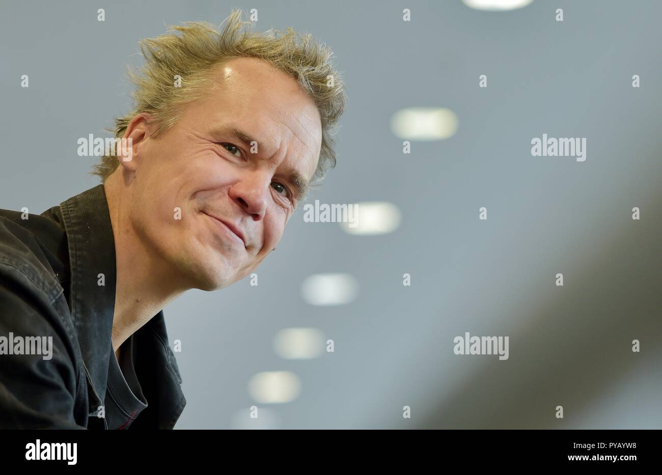 Alex Rühle in October 2018 at the Frankfurt Book Fair. | usage ...