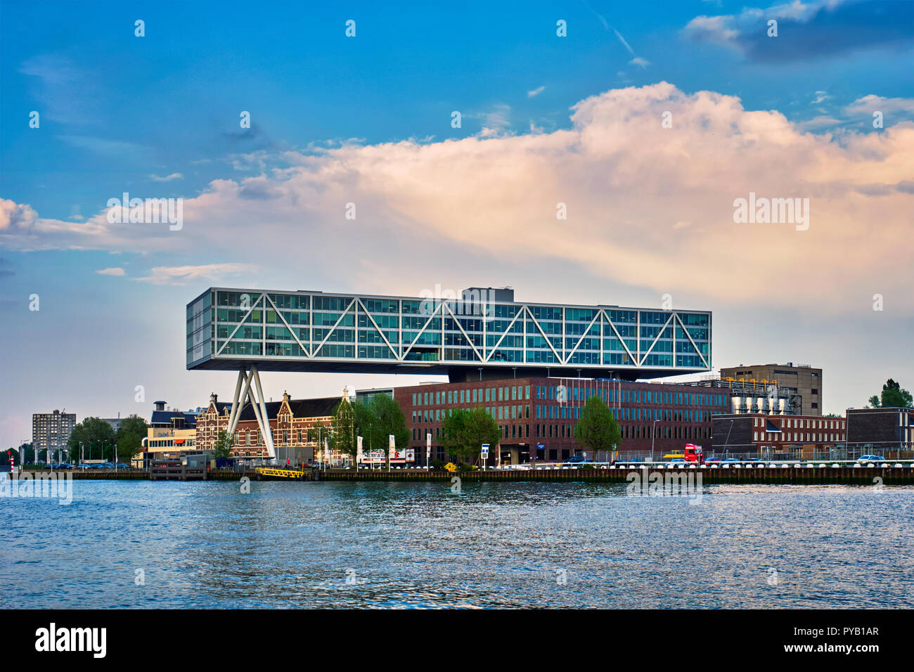 Unilever building, Rotterdam Stock Photo - Alamy