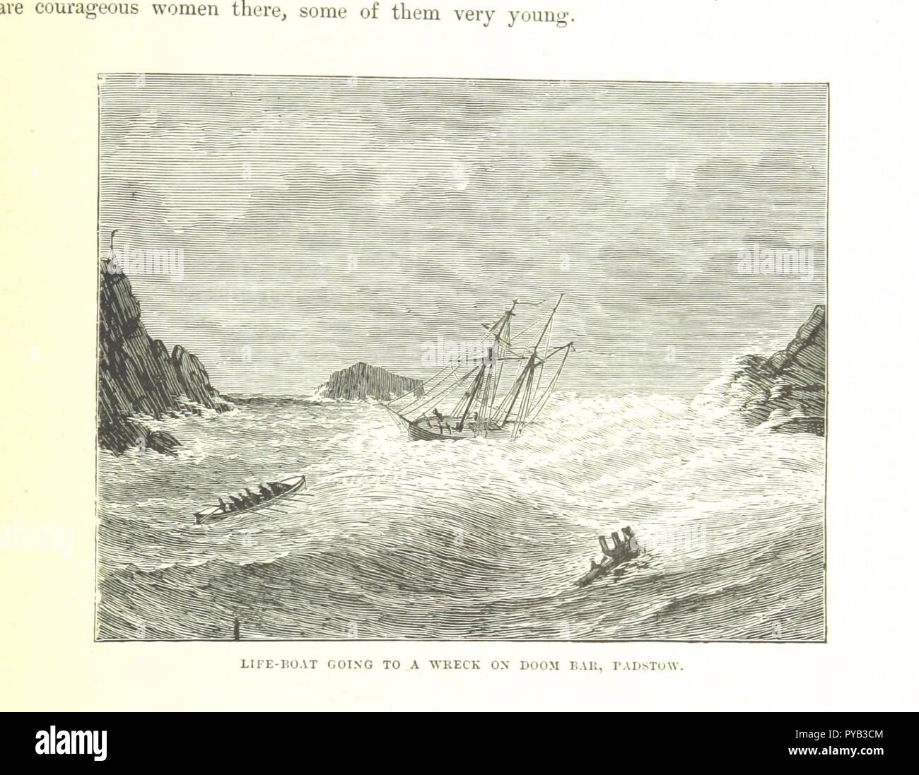 page 595 of 'The Sea its stirring story of adventure, peril & heroism ...