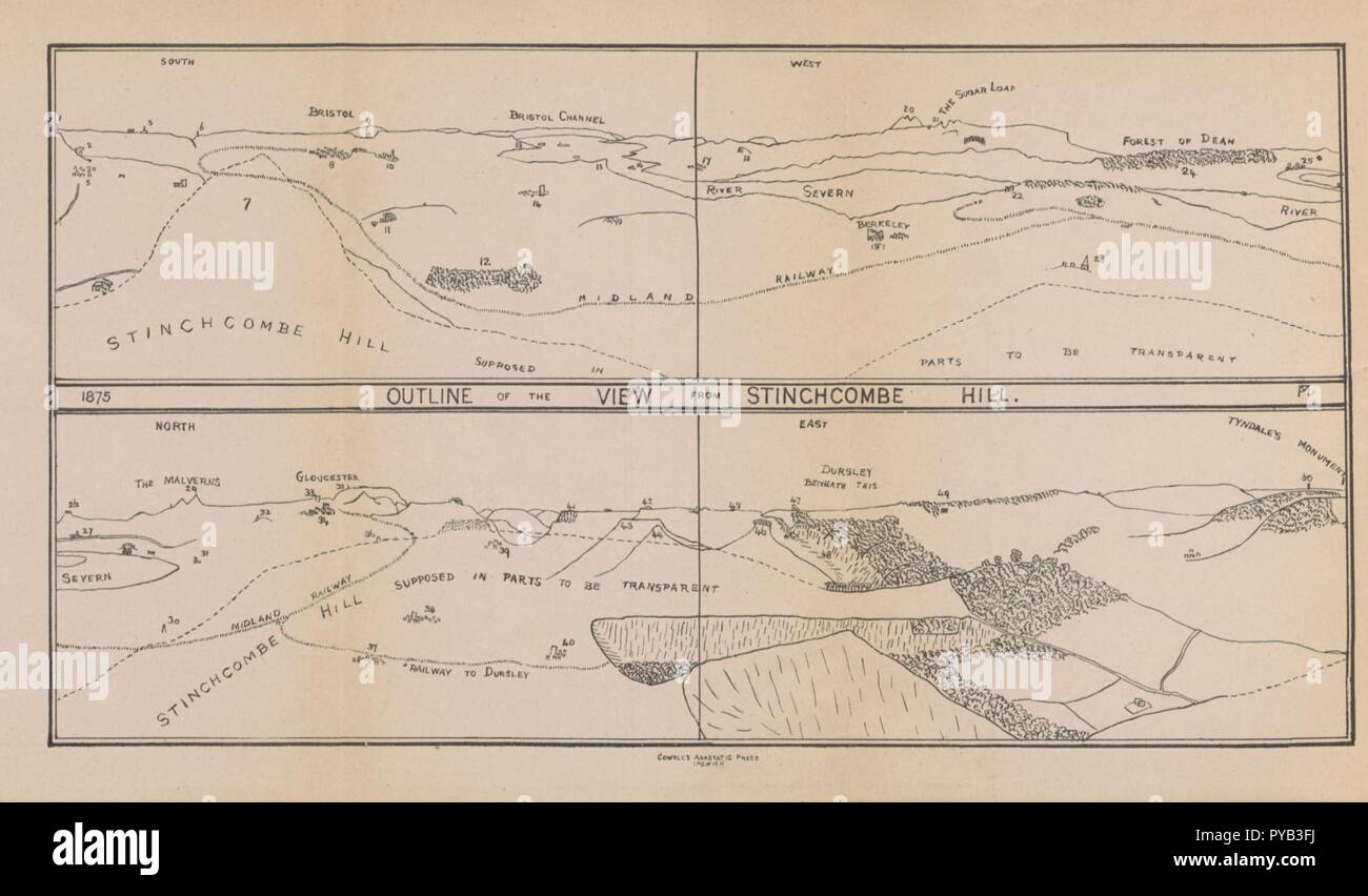 Stinchcombe hill hi-res stock photography and images - Alamy