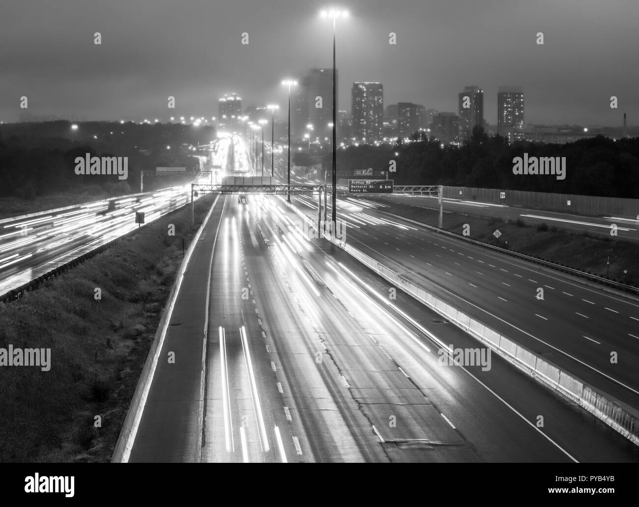 401 expressway Black and White Stock Photos & Images - Alamy