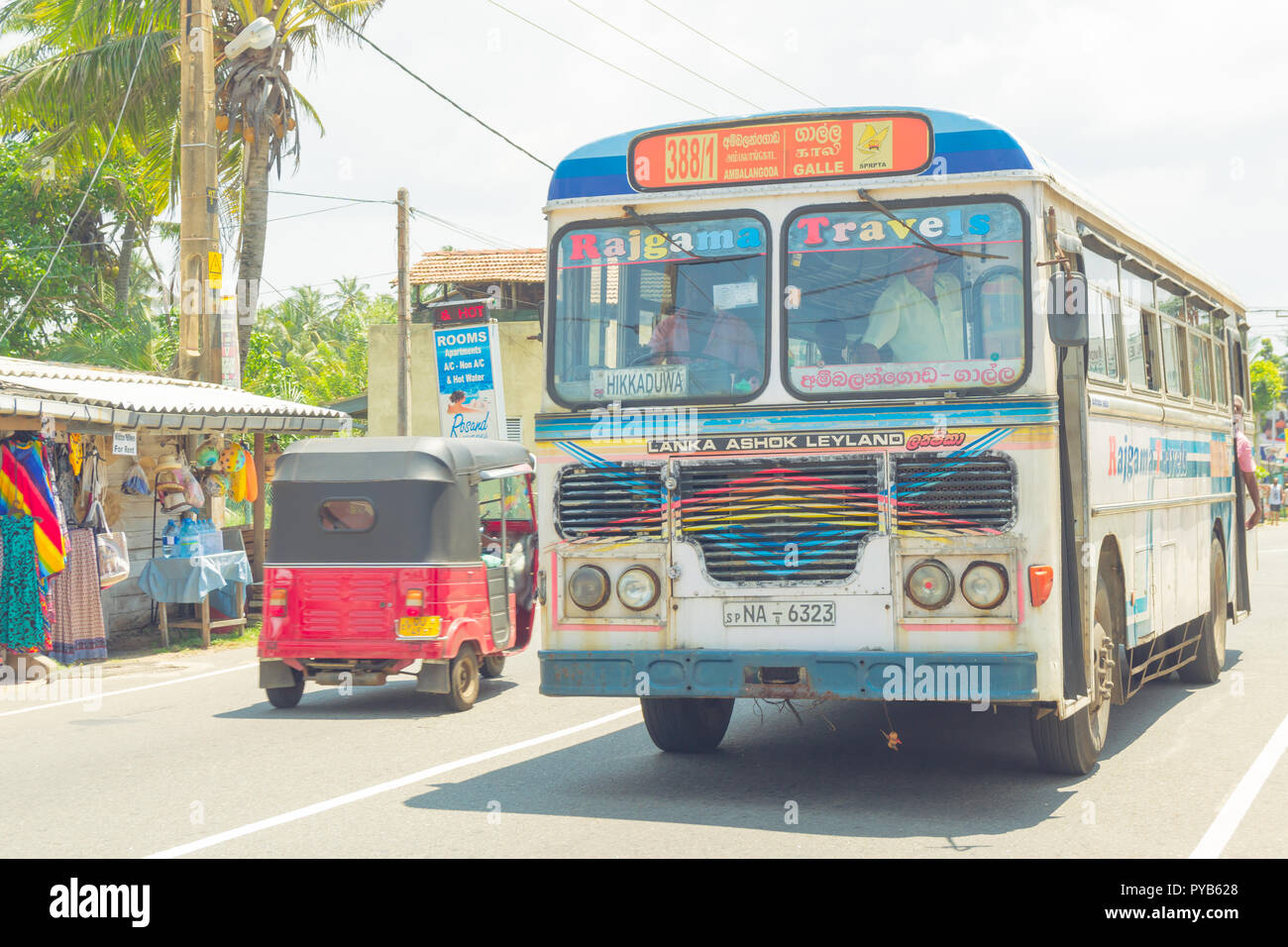 Bus sri lanka transport vehicle hi-res stock photography and images - Alamy