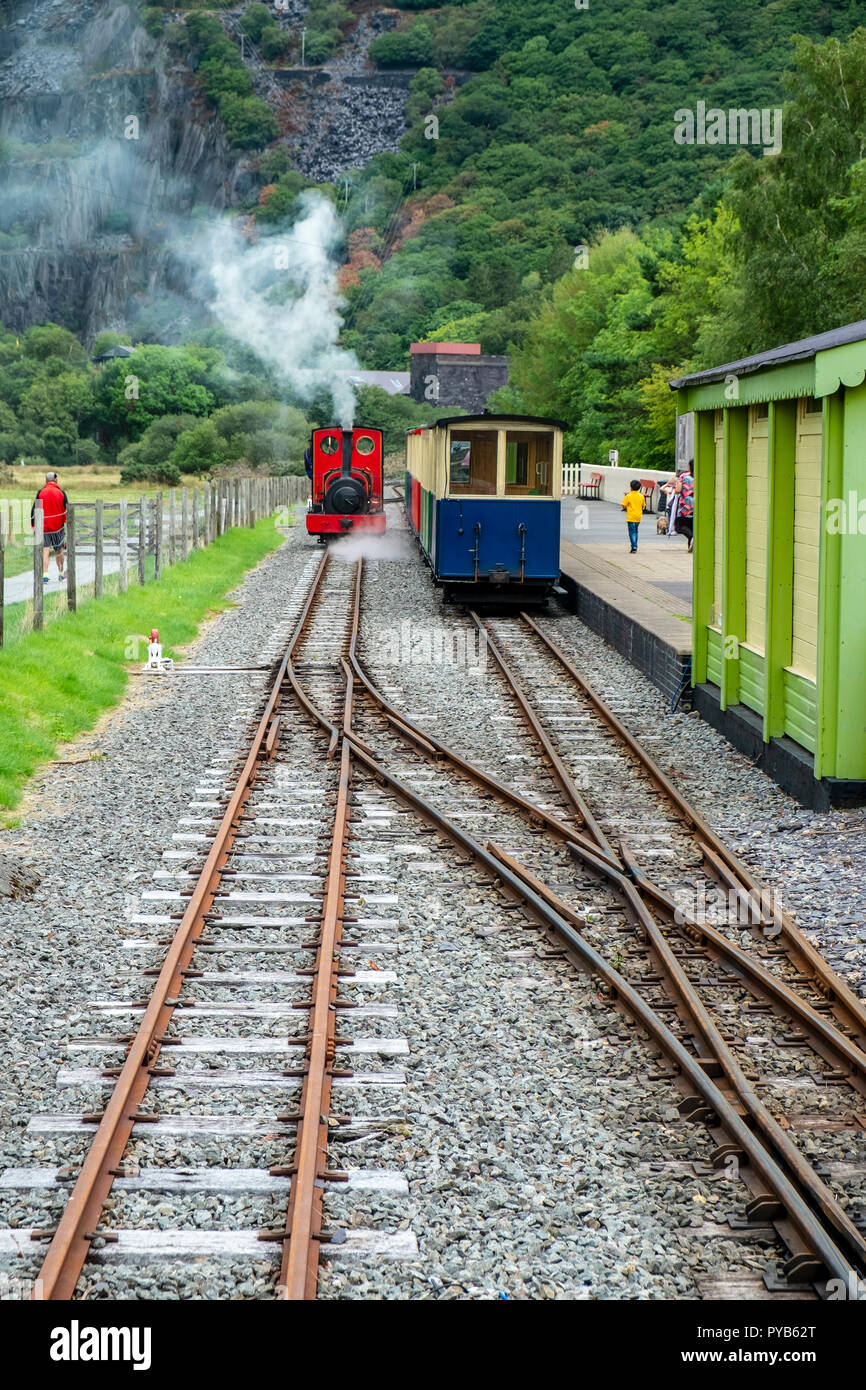 Locomotive llanberis lake railway hi-res stock photography and images - Alamy