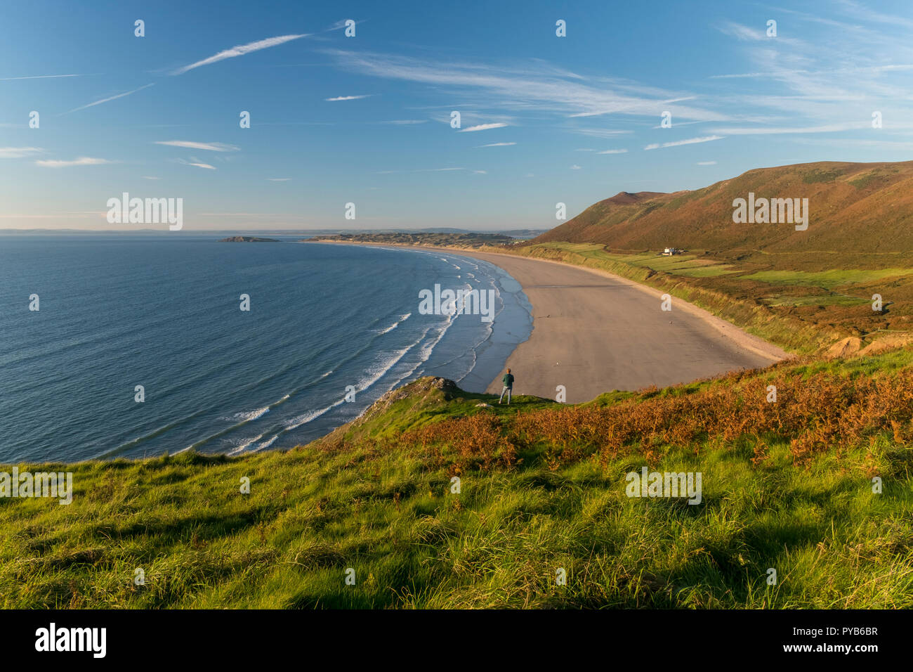 Gower Peninsula, Wales Stock Photo - Alamy