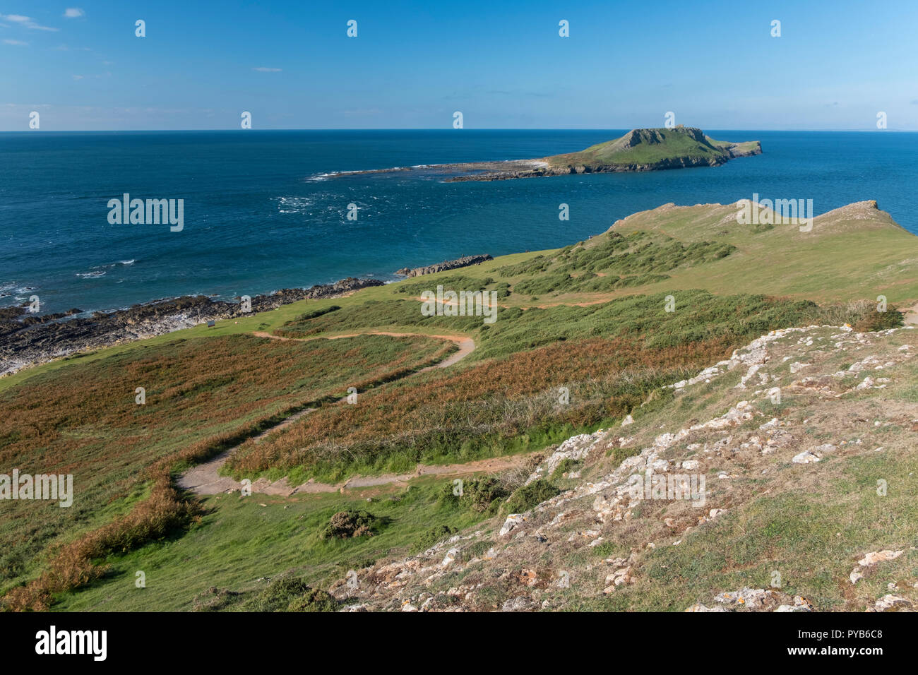 Gower peninsula summer hi-res stock photography and images - Alamy