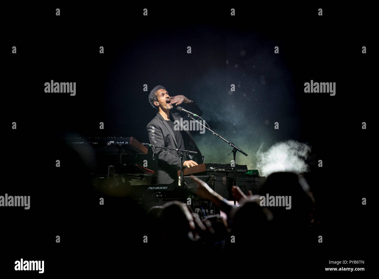 Level 42 with Mike Lindup performing at The Royal Albert Hall Stock ...