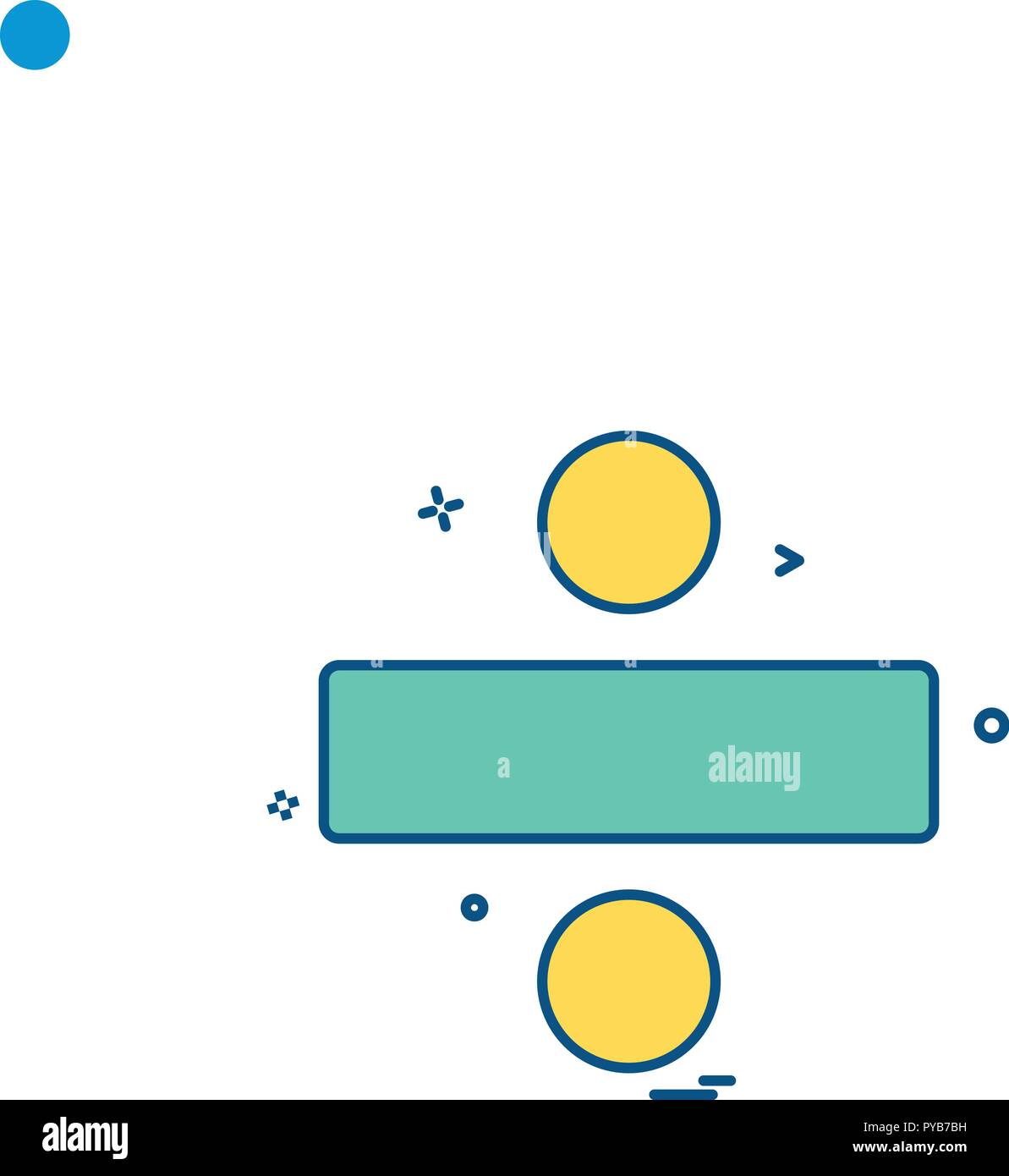 Divide icon design vector Stock Vector Image & Art - Alamy