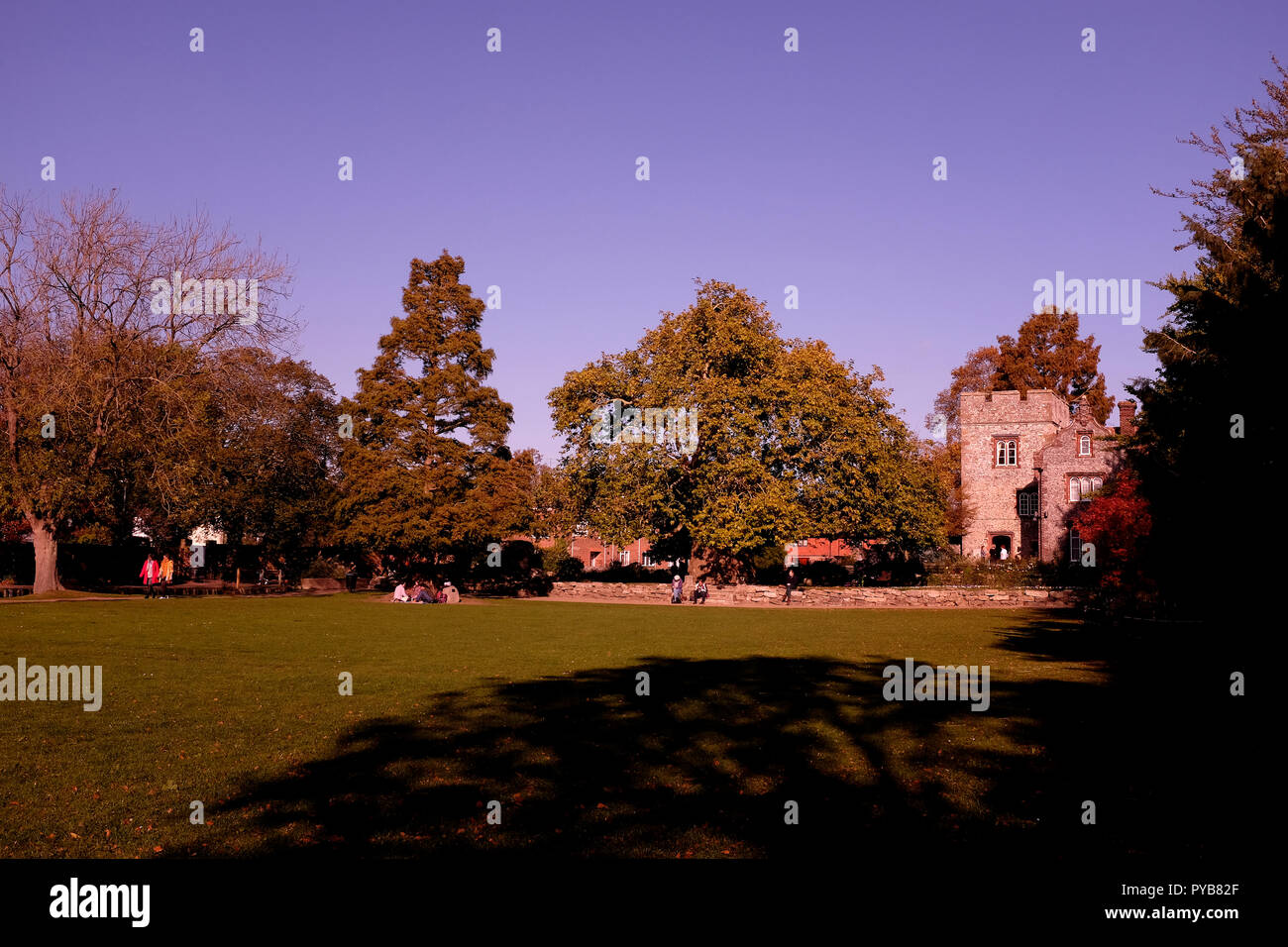 westgate gardens riverside recreation area in city of canterbury kent ...