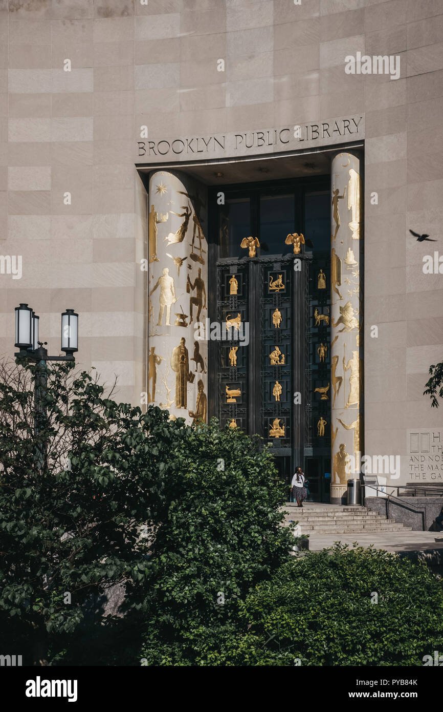 Brooklyn public library central library hi-res stock photography and ...