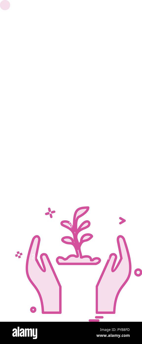 Safe hands icon design vector Stock Vector Image & Art - Alamy