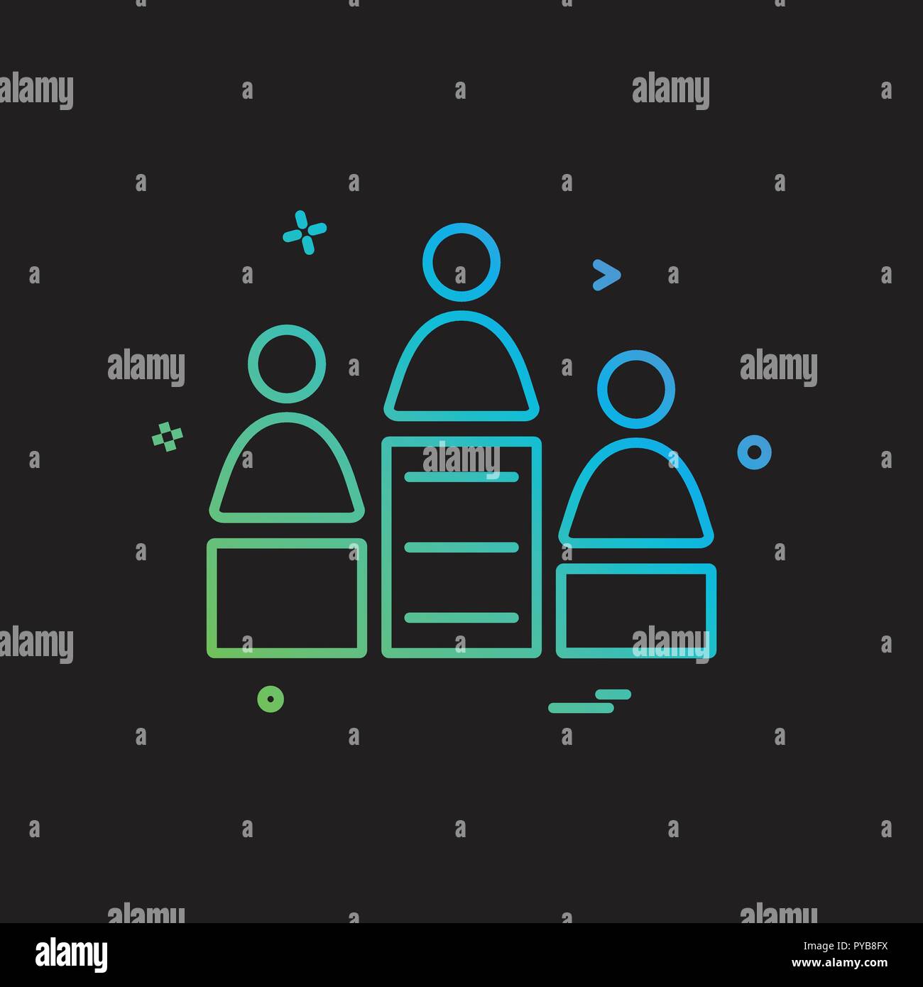 Group avatar icon design vector Stock Vector Image & Art - Alamy