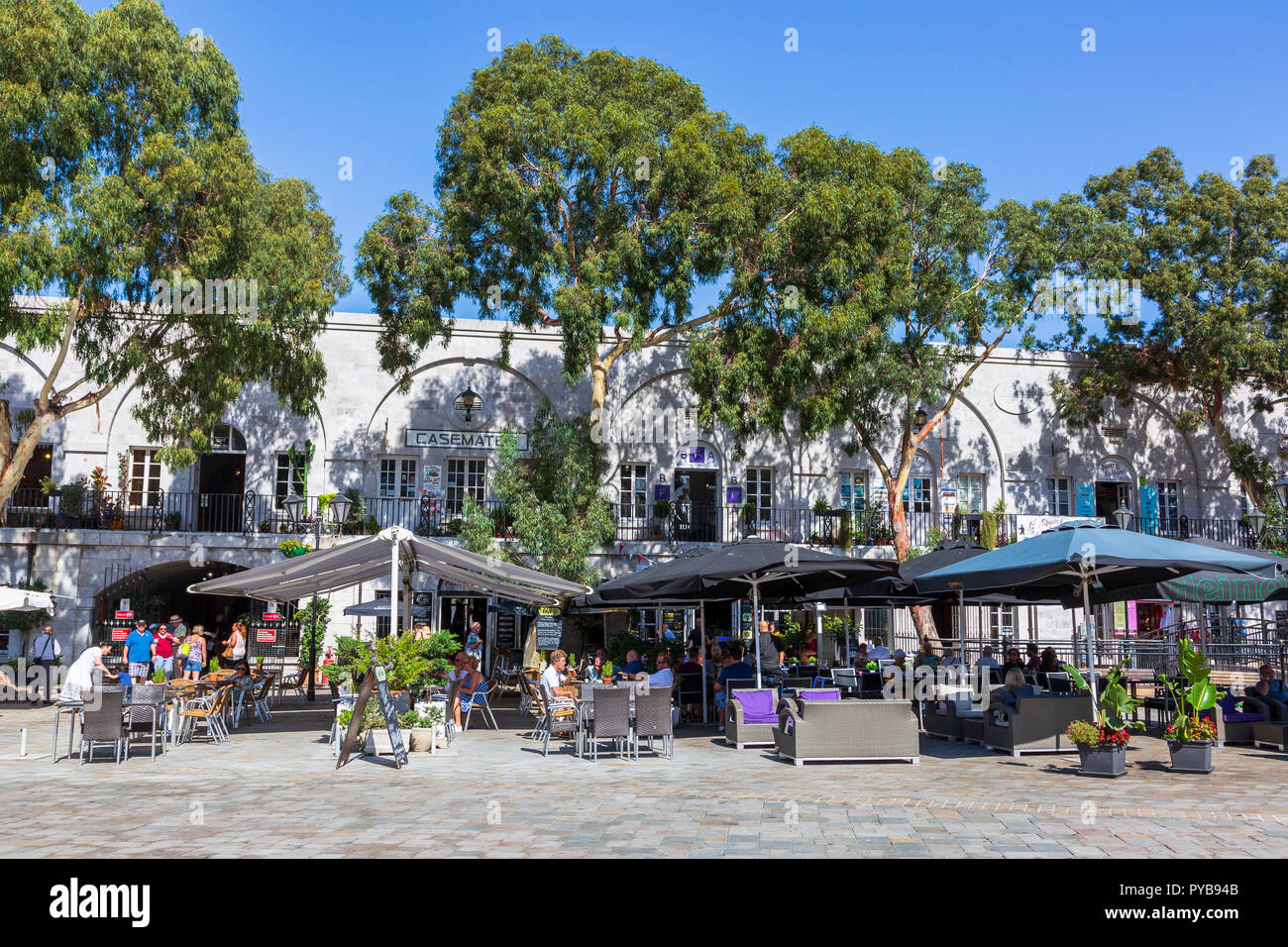 Gibraltar grand casemates square hi-res stock photography and images ...