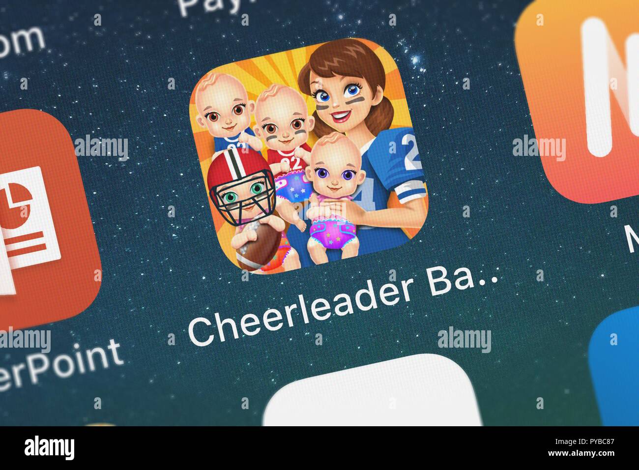 London, United Kingdom - October 26, 2018: Screenshot of the ...