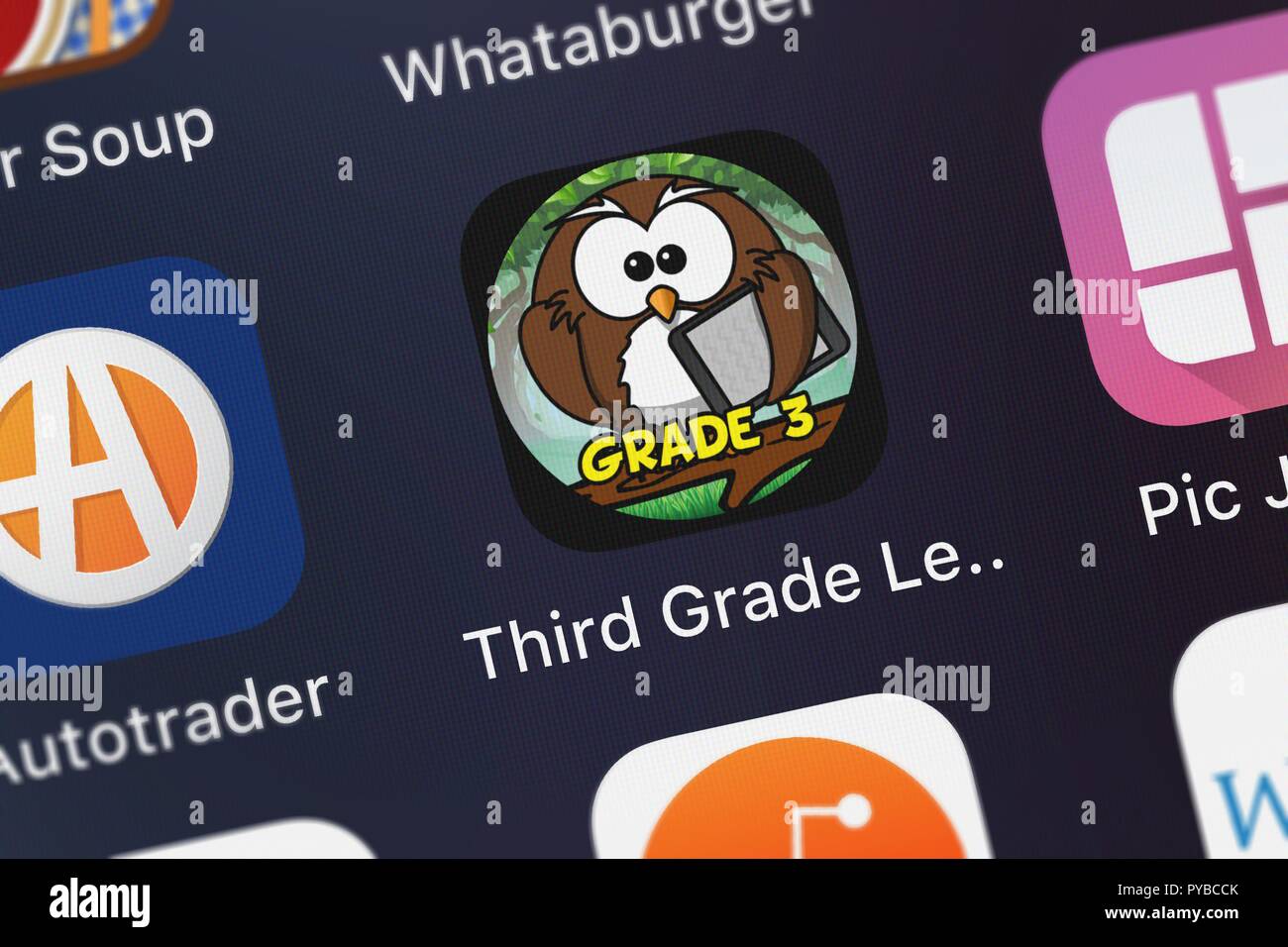 Third grade learning games hi-res stock photography and images - Alamy