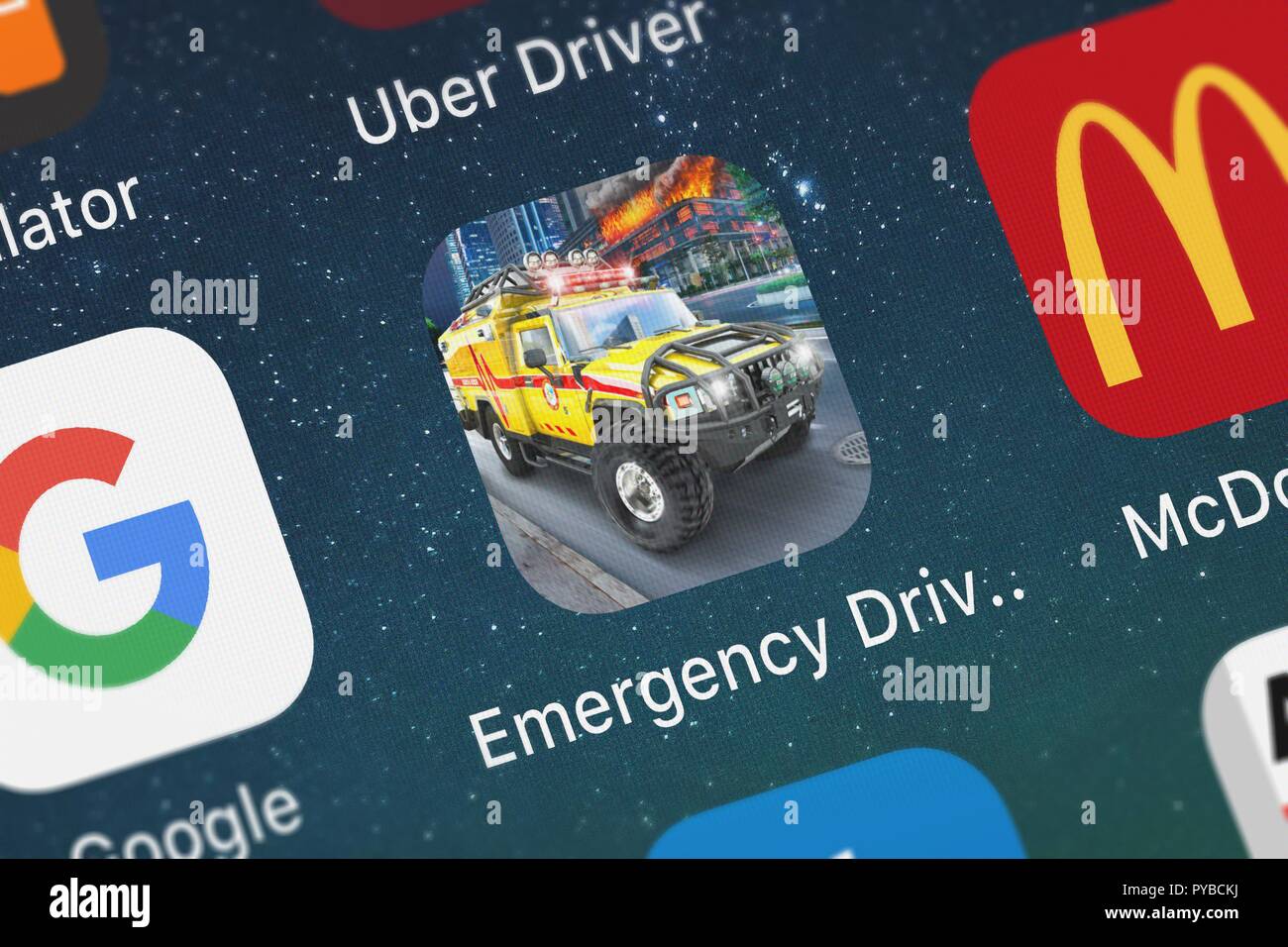 Emergency driver sim hi-res stock photography and images - Alamy