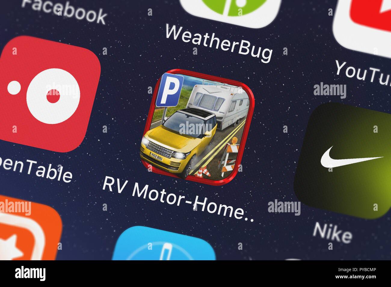 Rv motor home parking simulator game hi-res stock photography and ...