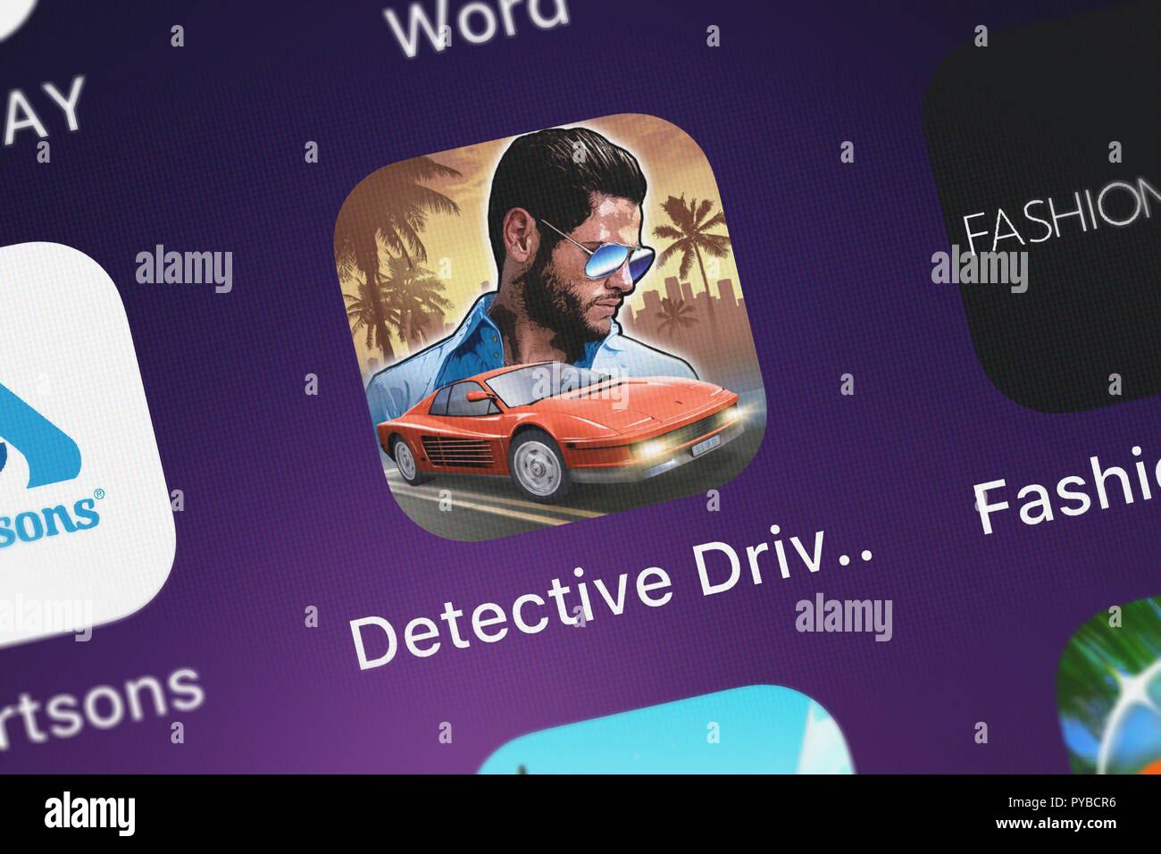 Detective driver hi-res stock photography and images - Alamy