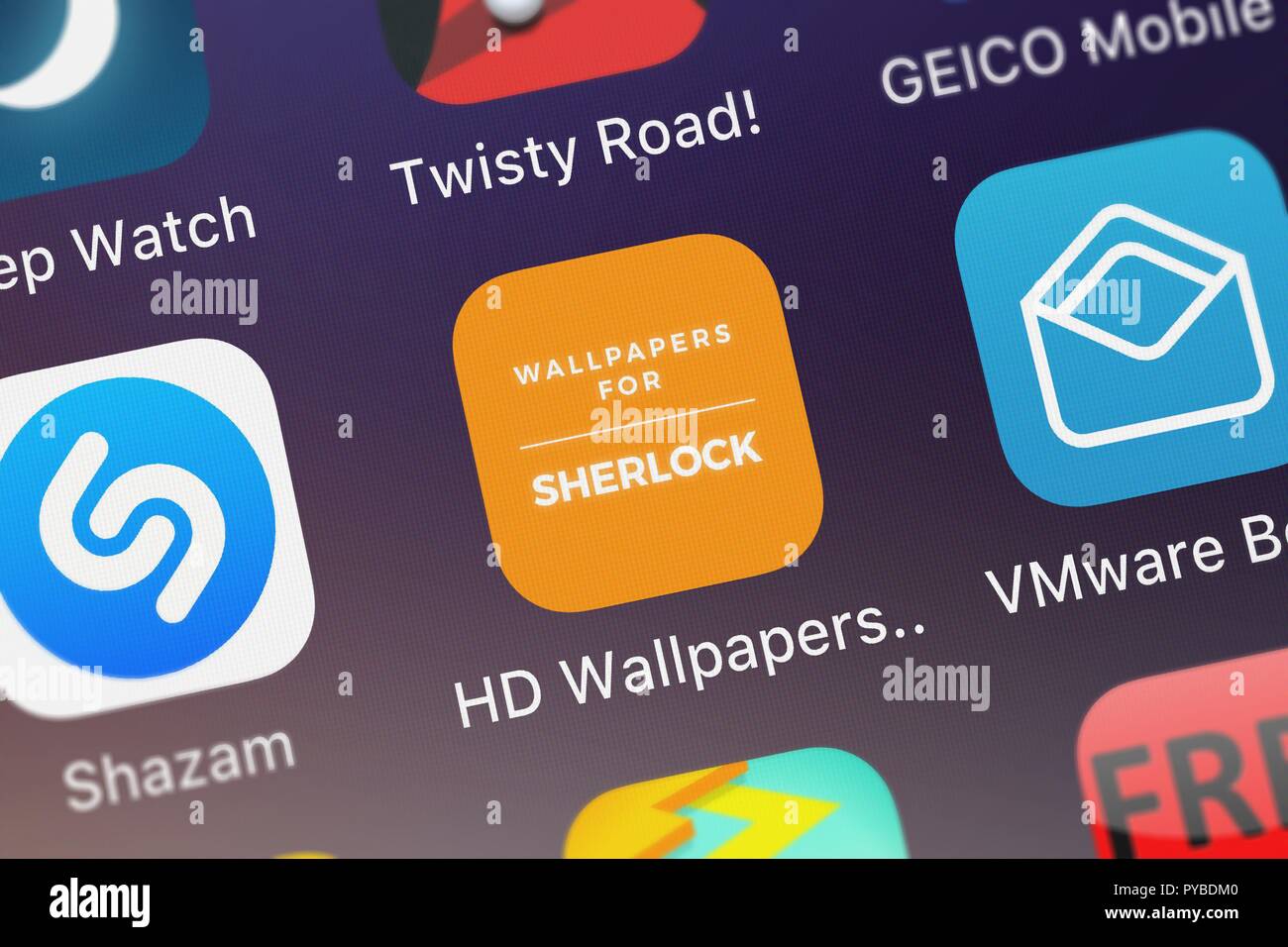 London, United Kingdom - October 26, 2018: The HD Wallpapers Sherlock ...