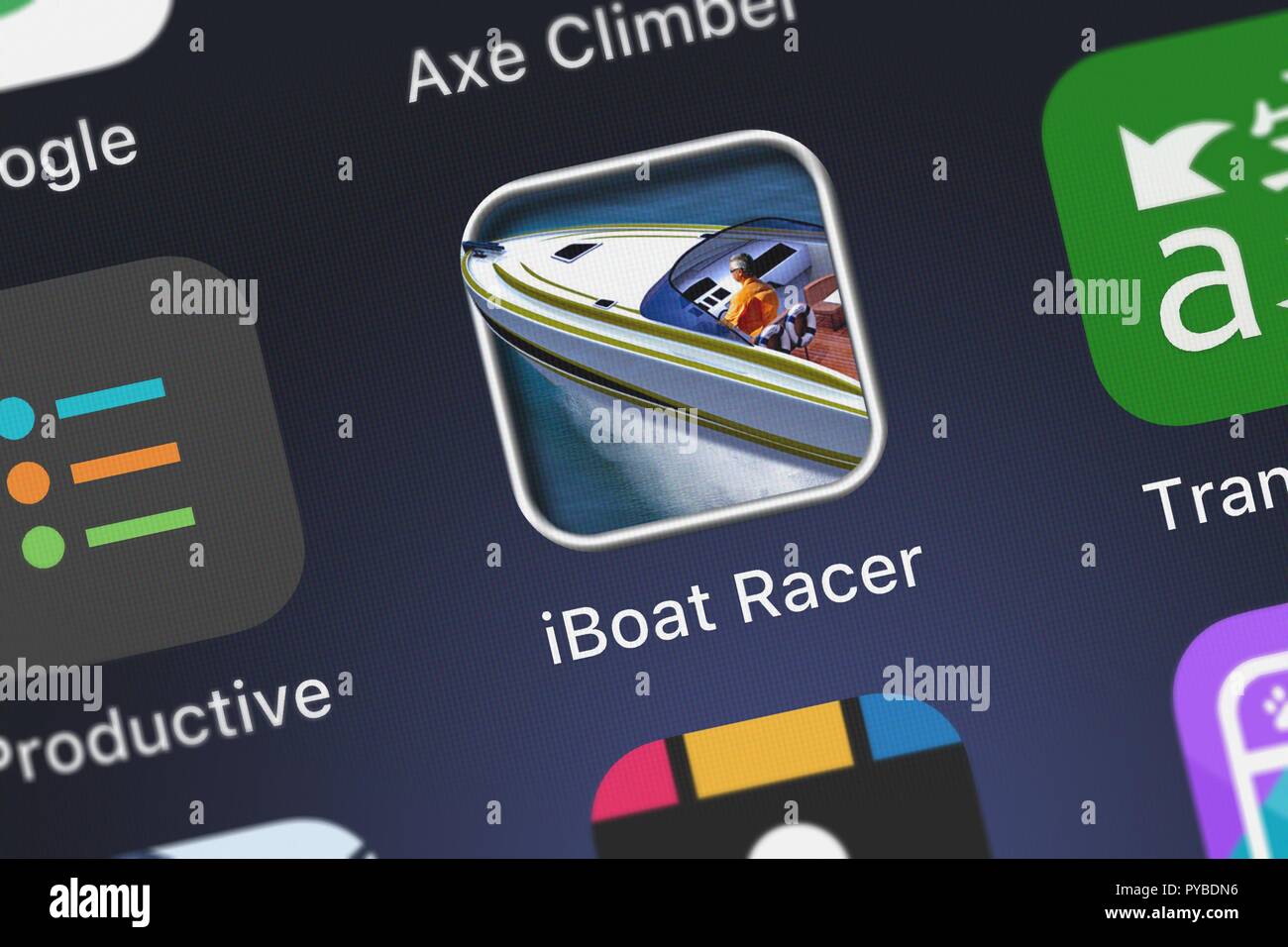 Iboat racer hi-res stock photography and images - Alamy