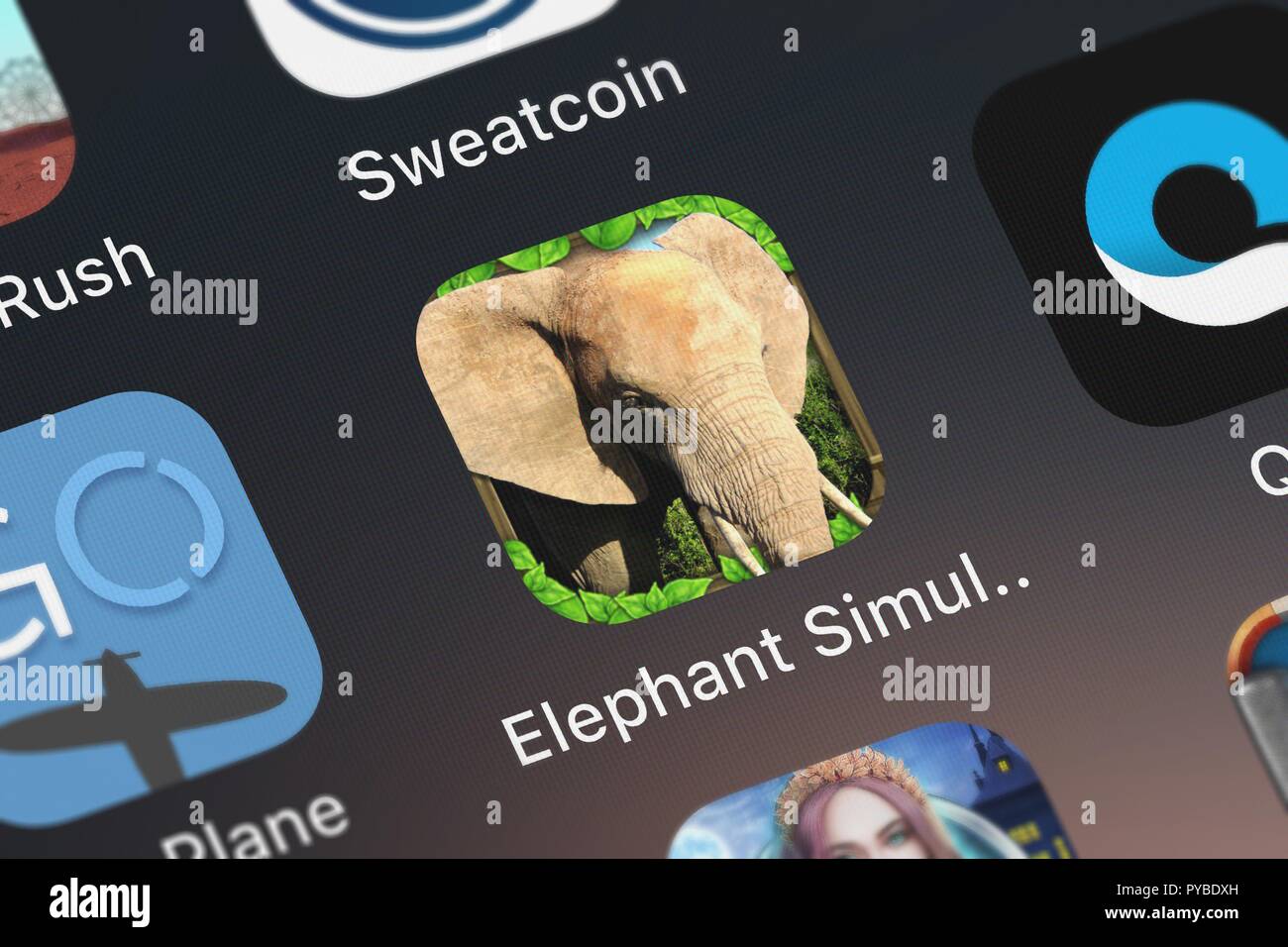 Elephant simulator hi-res stock photography and images - Alamy