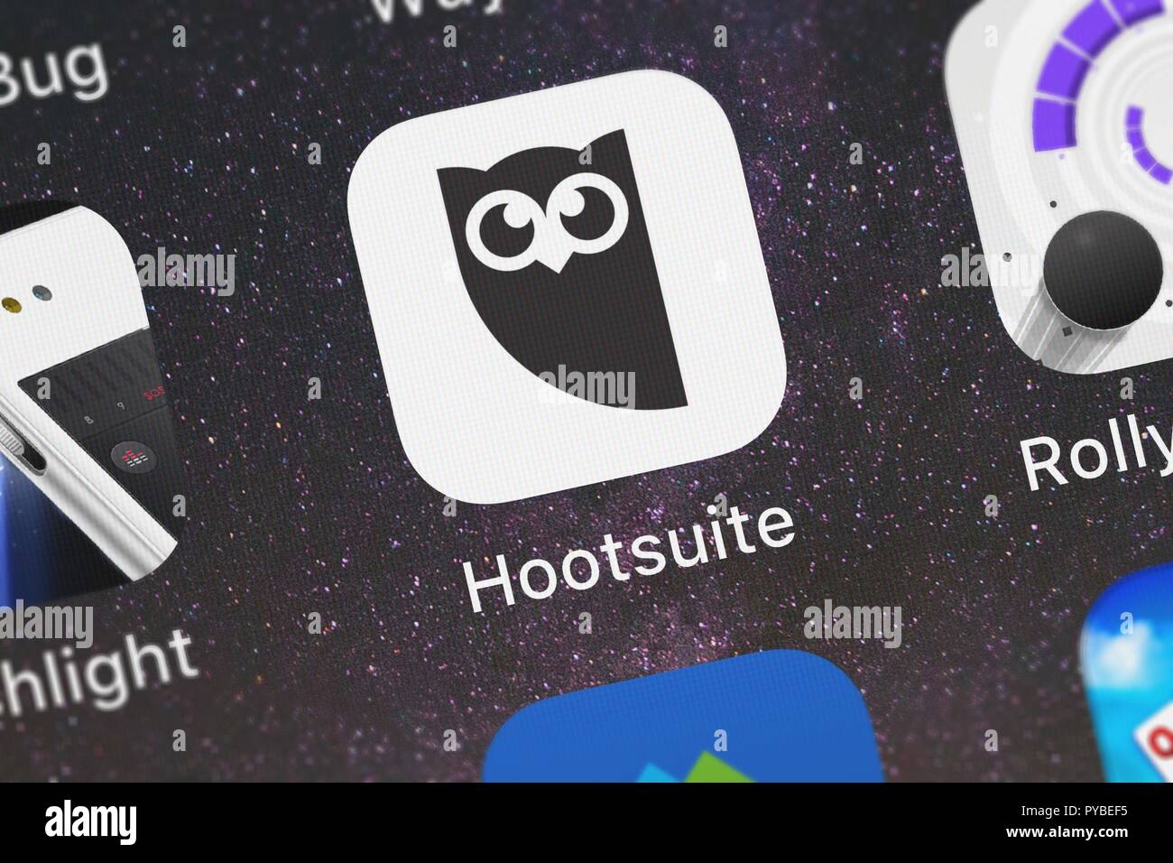 Hootsuite icon hi-res stock photography and images - Alamy