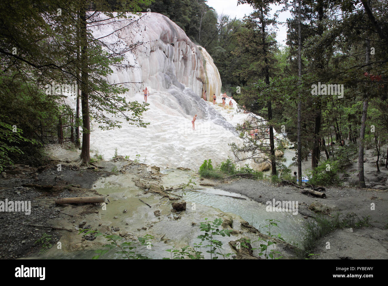 Bagni San Filippo Italien 04th June 2018 View Of The Hot Spring 0973