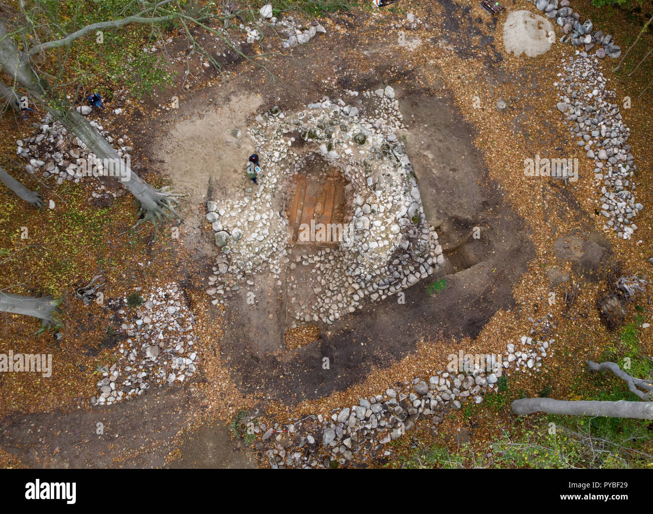 Linau, Germany. 26th Oct, 2018. 26 October 2018, Germany, Linau: View ...