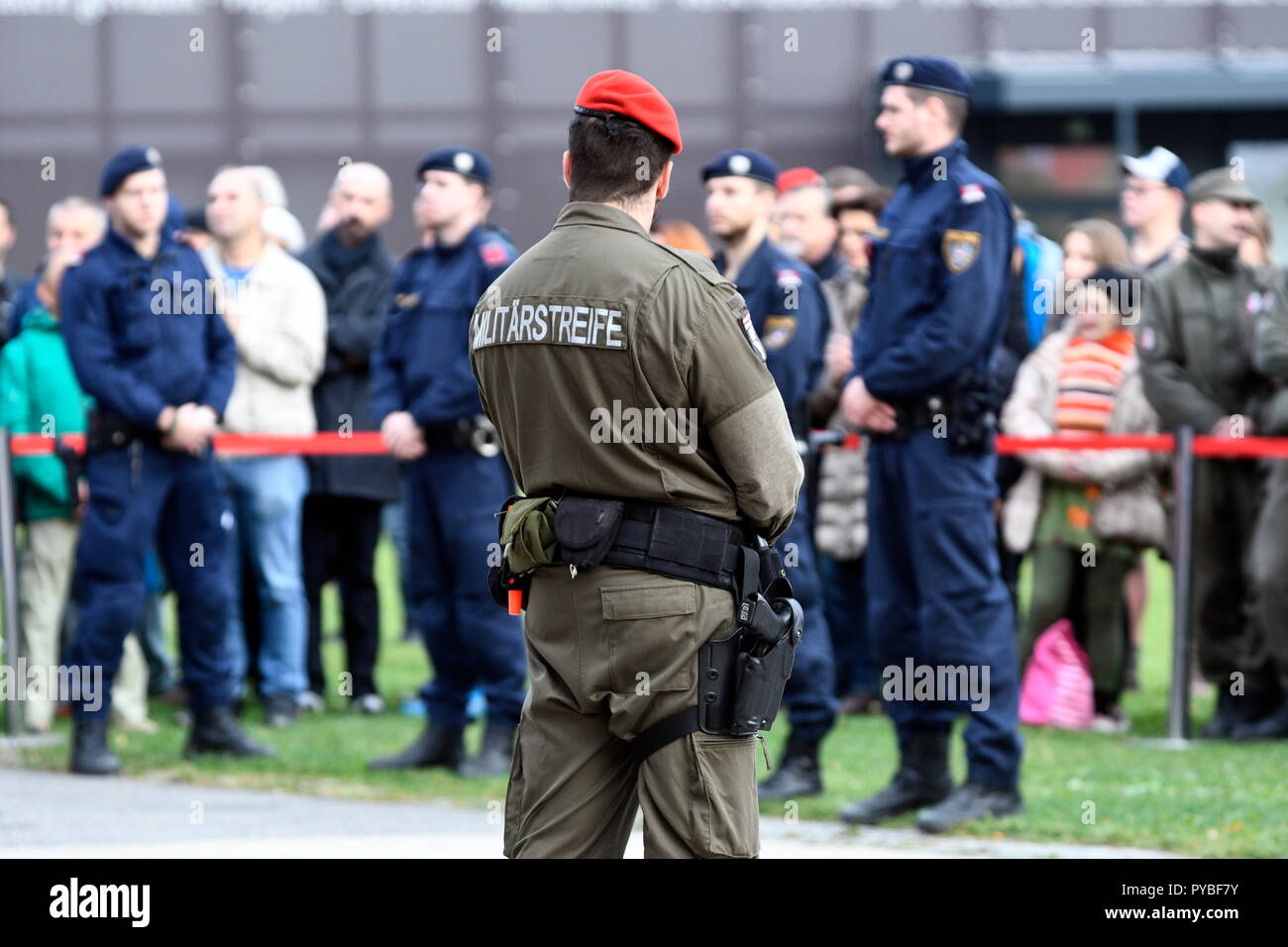Vienna, Austria. 26 October 2018. Performance show of the Austrian ...