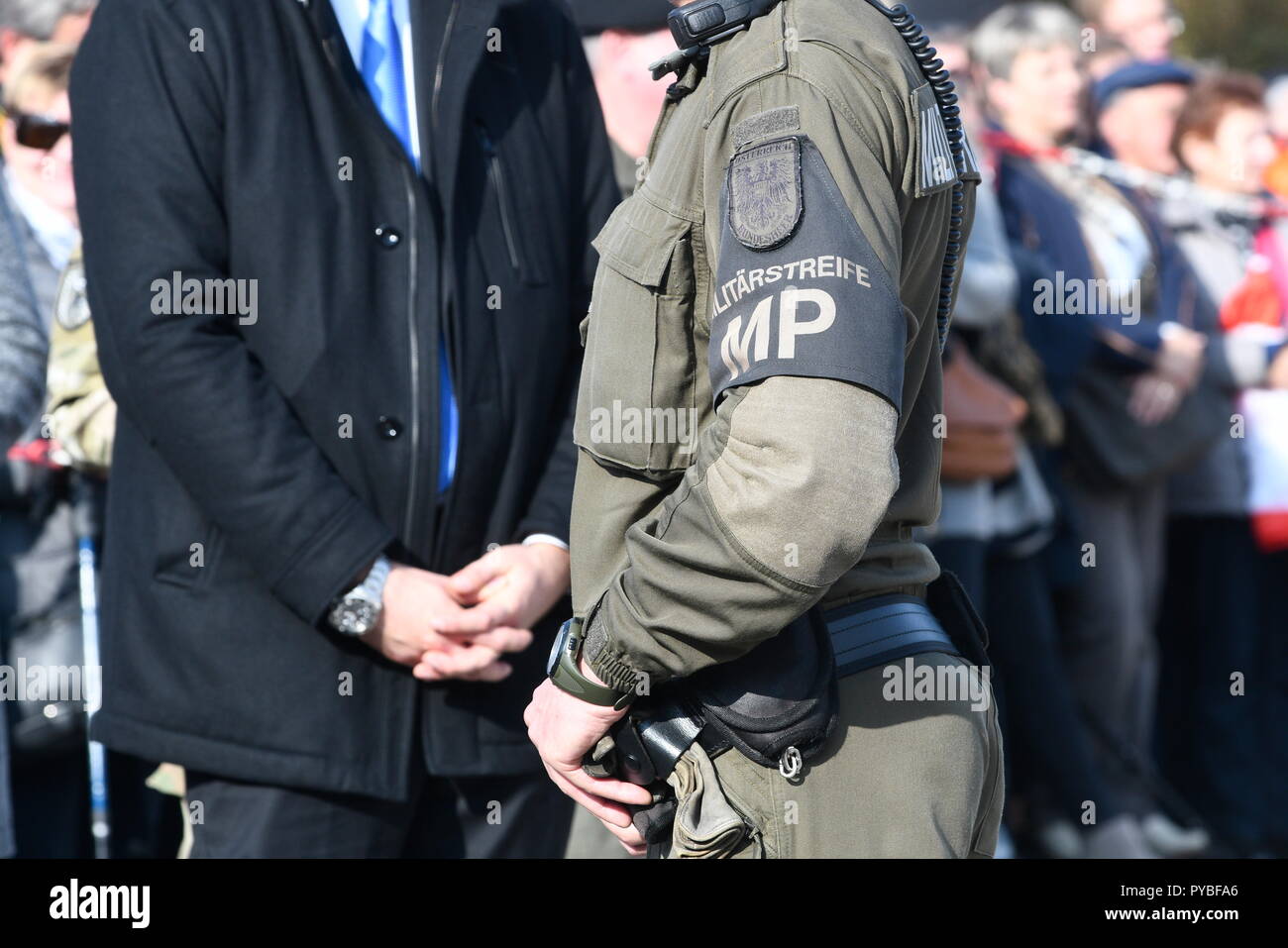 Vienna, Austria. 26 October 2018. Performance show of the Austrian ...