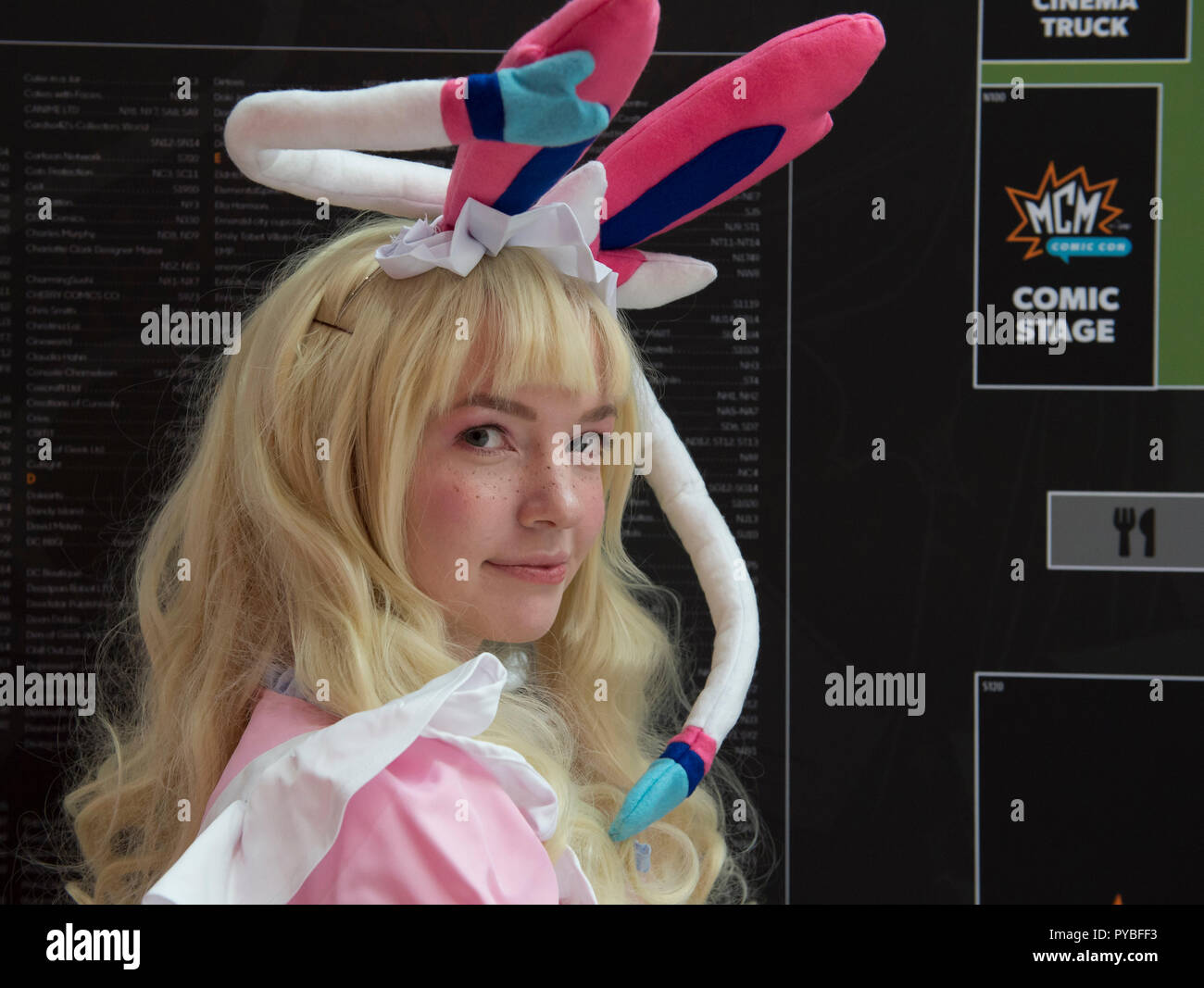 ExCel, London, UK. 26 October, 2018. Three day MCM Comic Con, comic ...