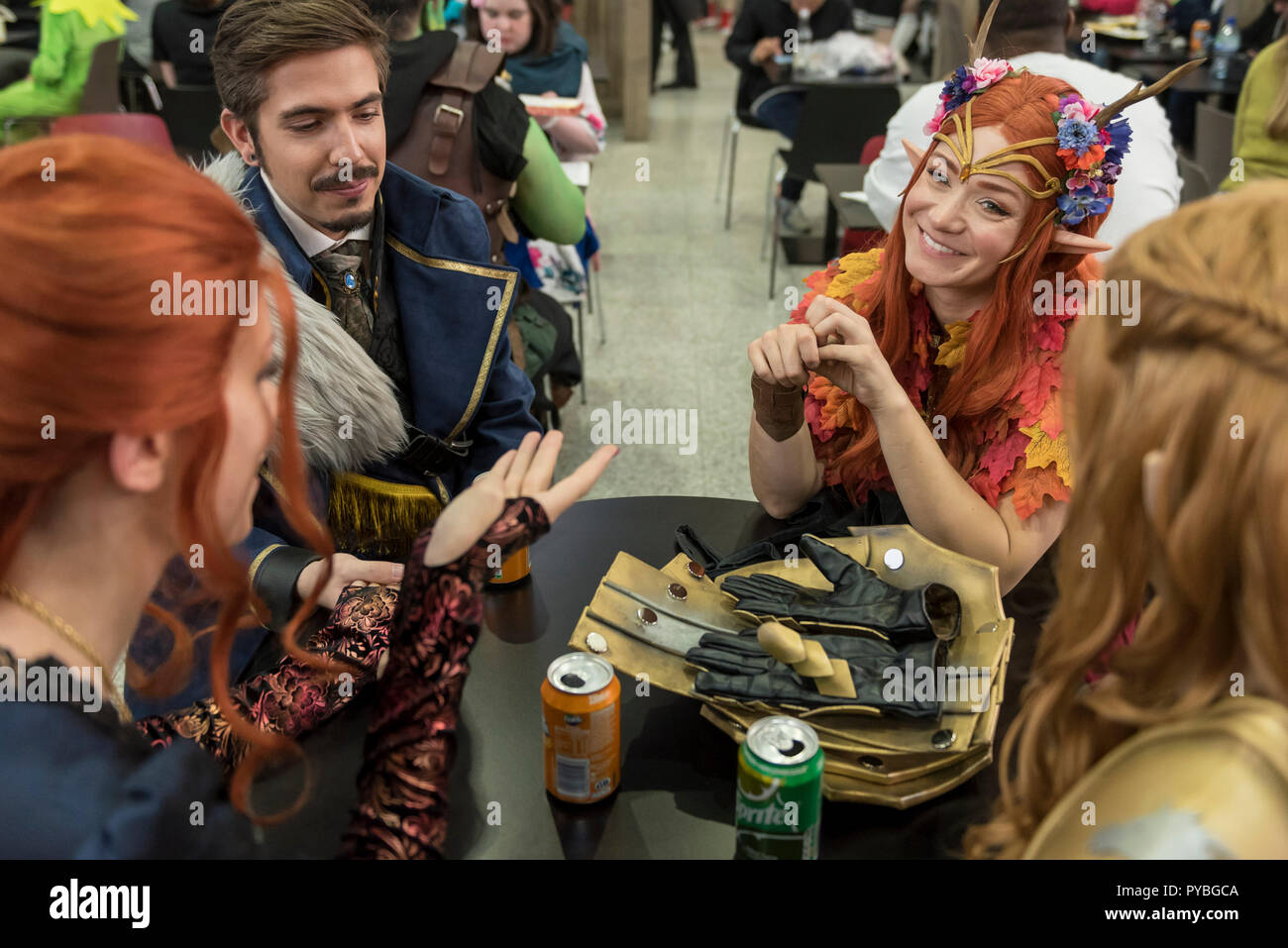 Cosplayers group hi-res stock photography and images - Alamy