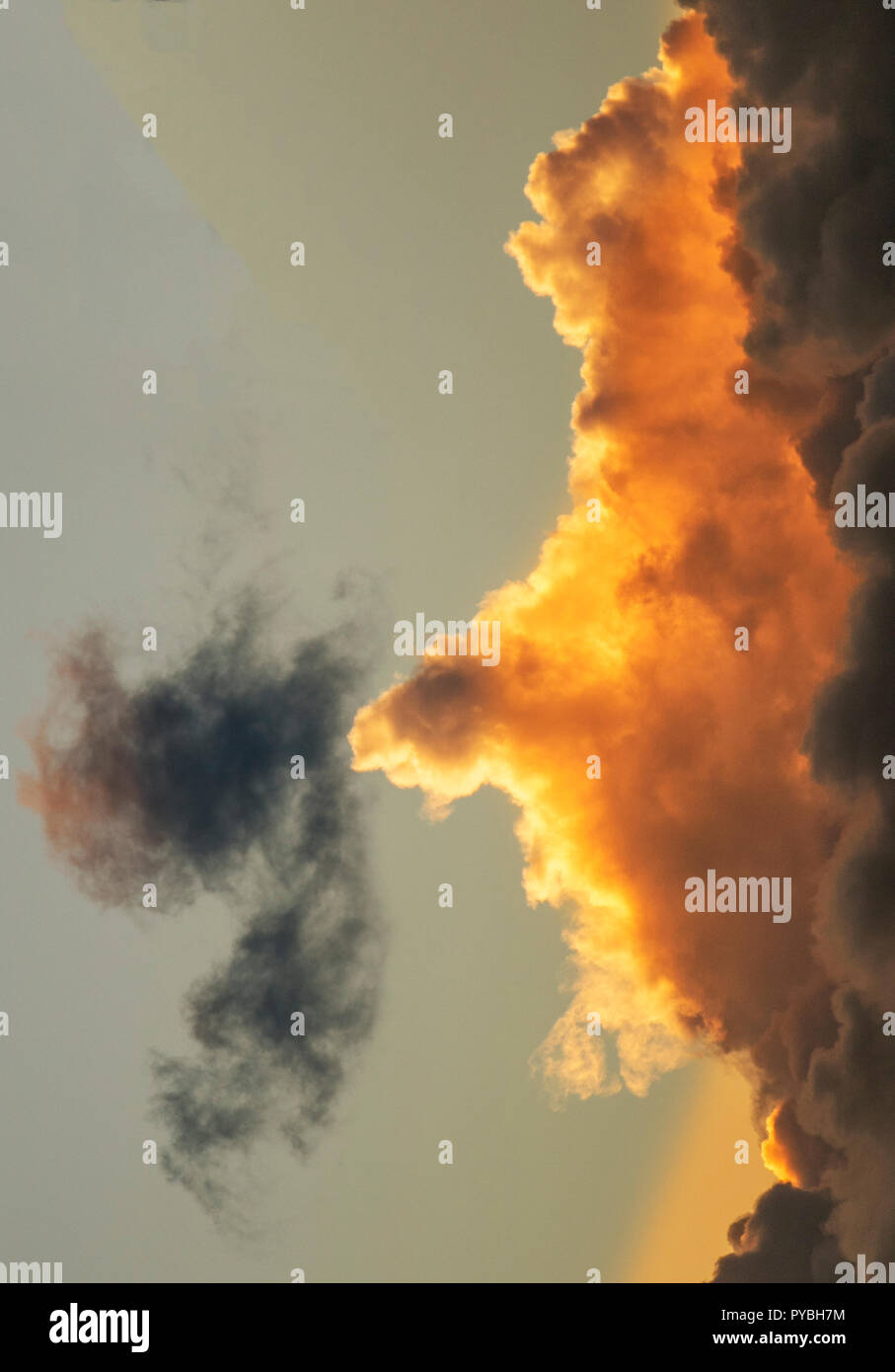 Seeing faces in the clouds hi-res stock photography and images - Alamy