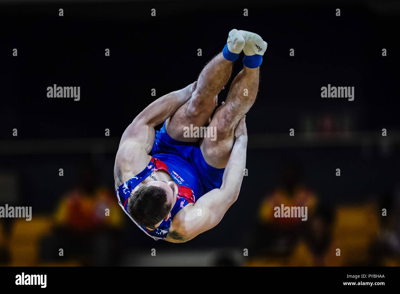 Doha, Qatar. October 26, 2018: Brinn Bevan of Great Britain during ...