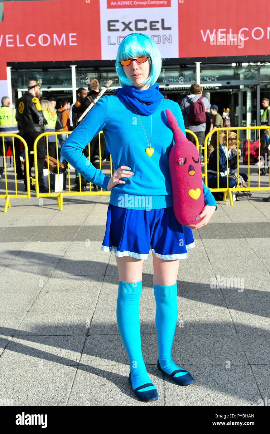 London, UK. 26th Oct 2018. Cosplay fans came to London on October 26 ...