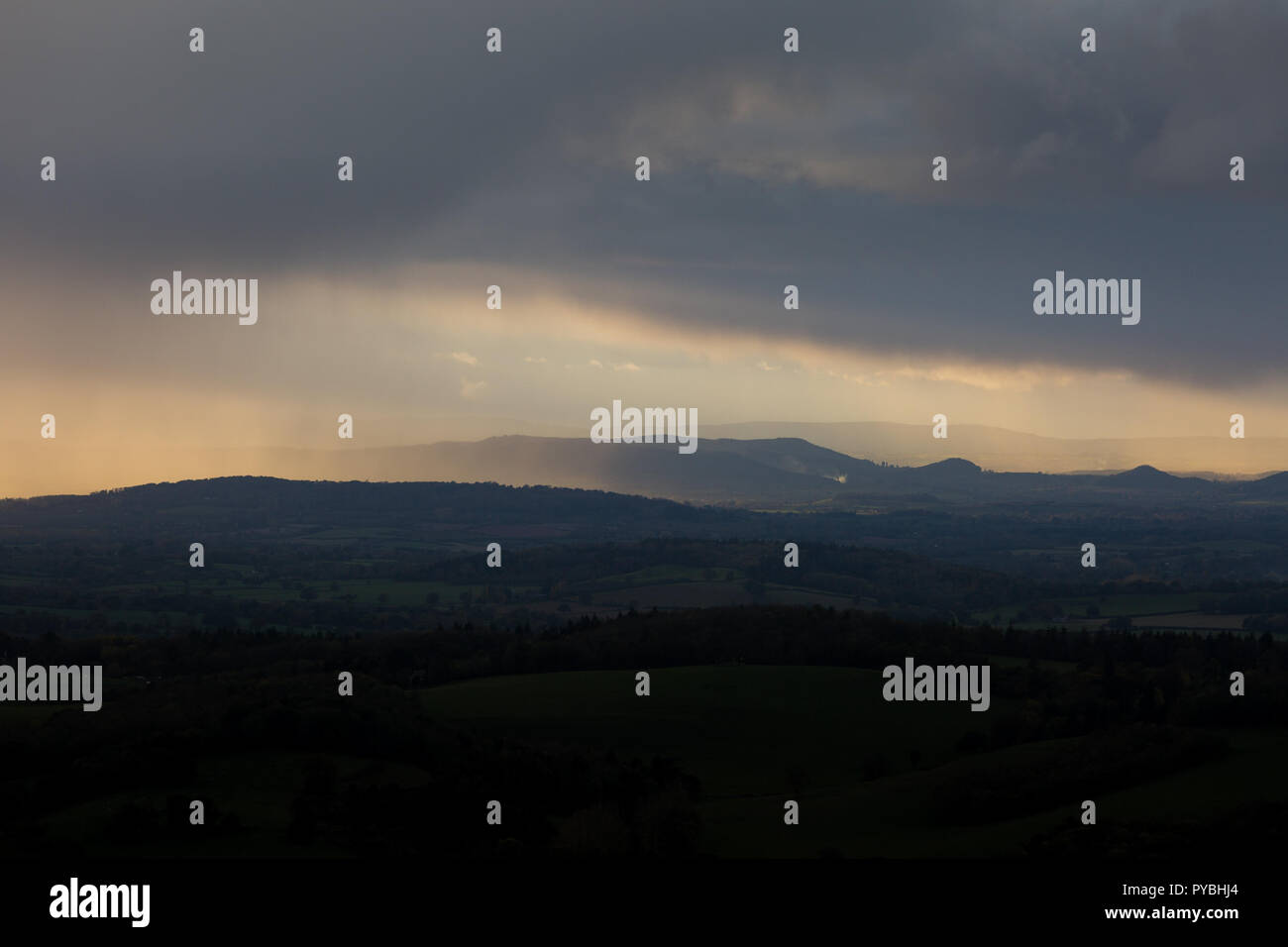 View from british camp malvern hi-res stock photography and images - Alamy